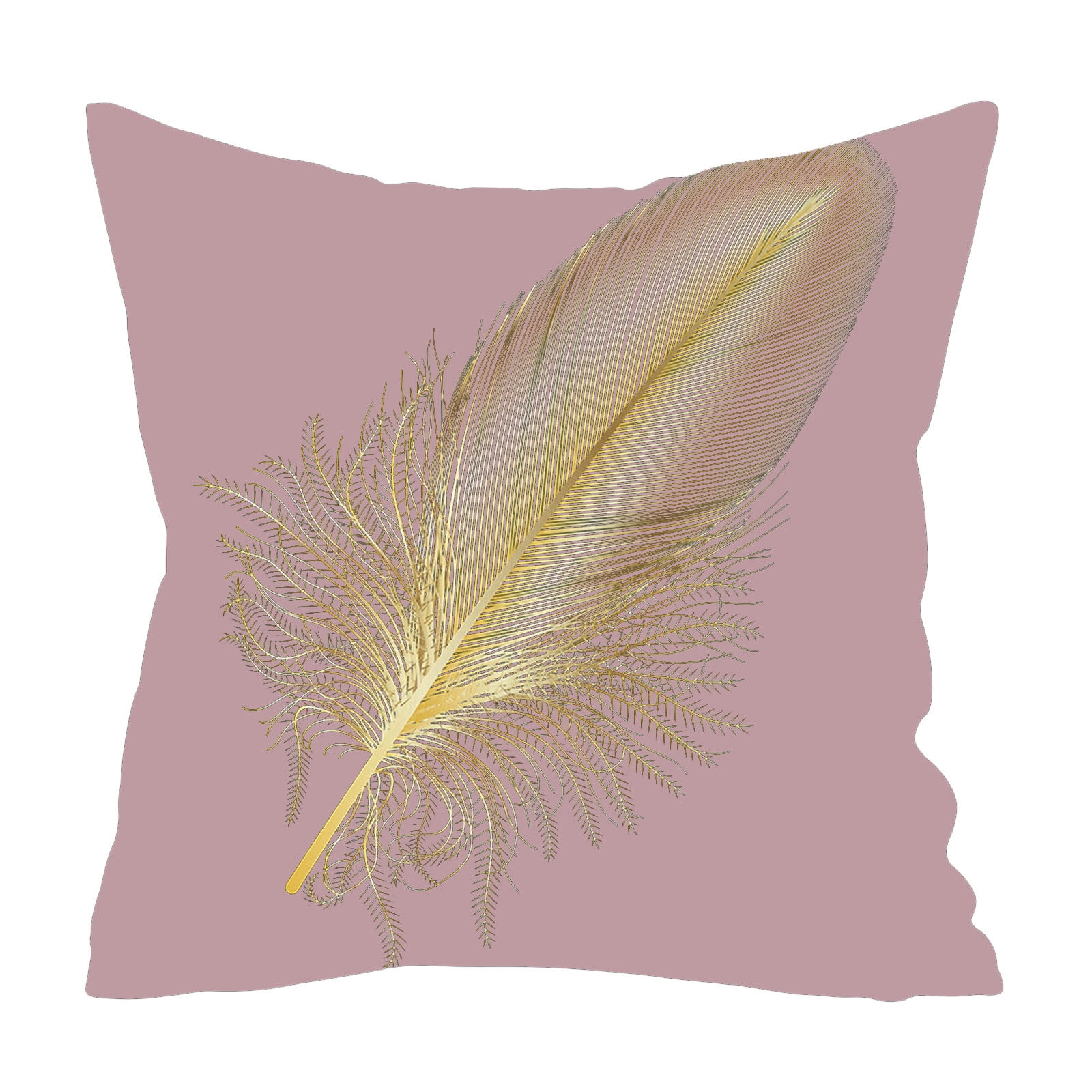 Yooshoverk Holland Velvet Gold Stamped Pillowcase Home Bedside Cushion ...