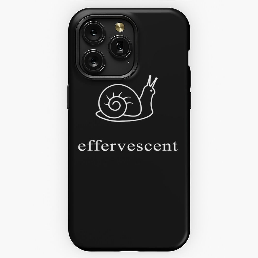 Effervescent Snail Vampire Movie Quote Retro iPhone Case 17 11 12 13 14 ...