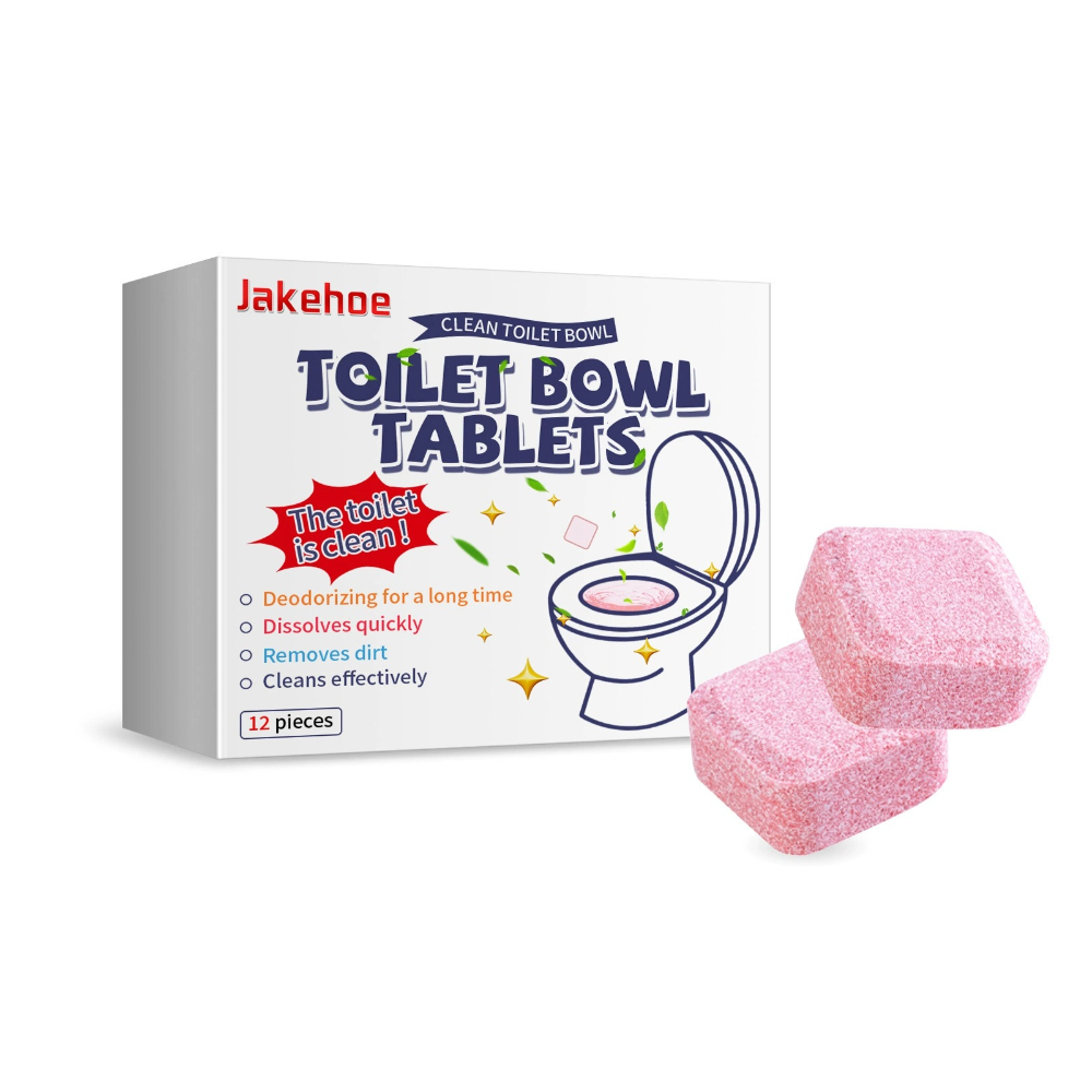 Effervescent Toilet Cleaning Tablets - Deep Clean Long-Lasting ...
