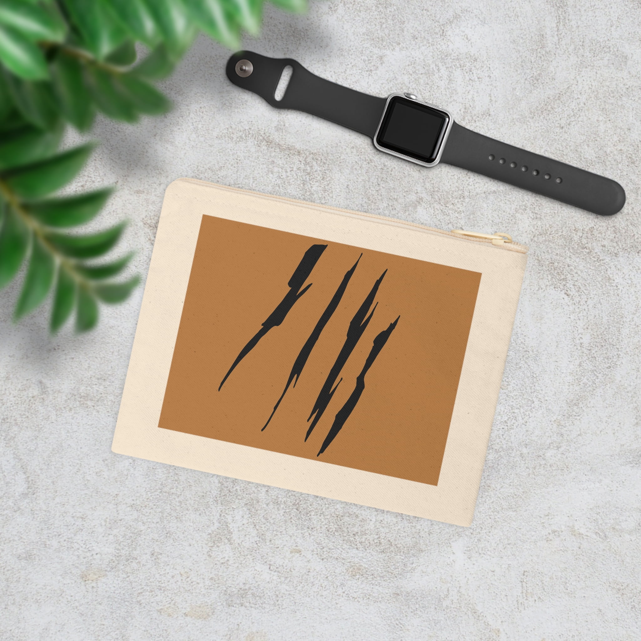 Effete Feline Claw Marks Accessory Zipper Pouch - Walmart.com