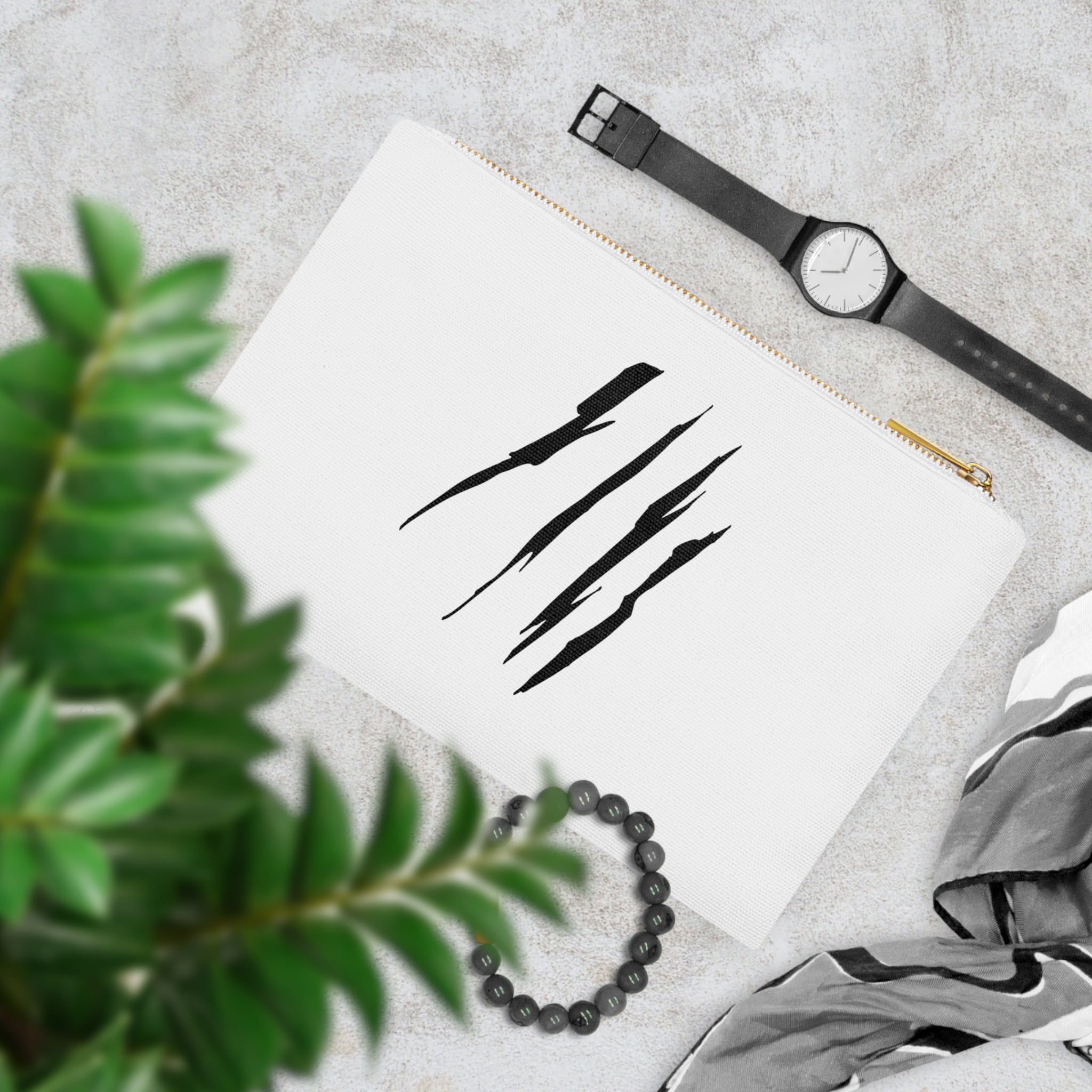Effete Feline Claw Marks Cosmetics Bag - Walmart.com