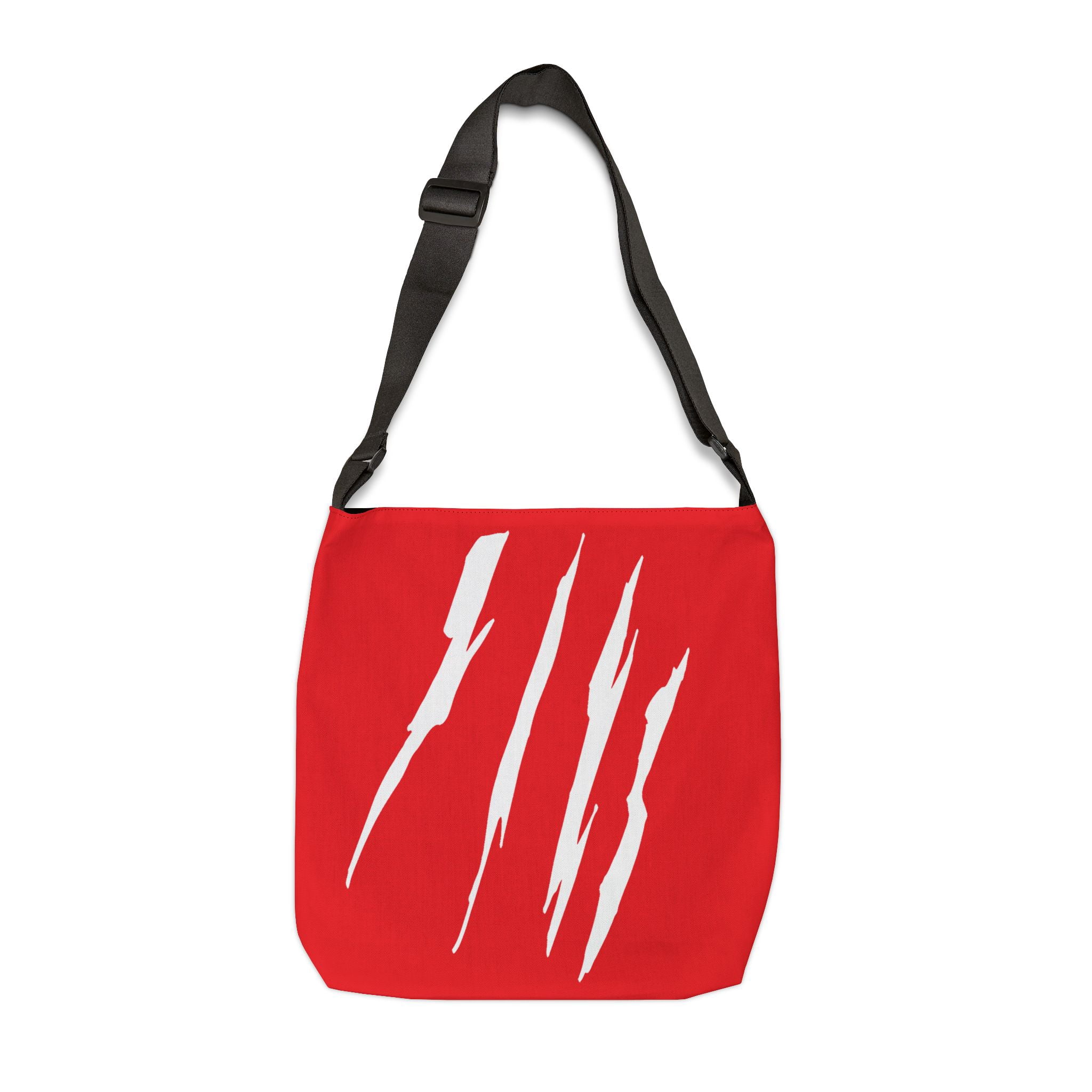 Effete Feline Claw Marks Scratch Adjustable Tote Bag (AOP) - Walmart.com