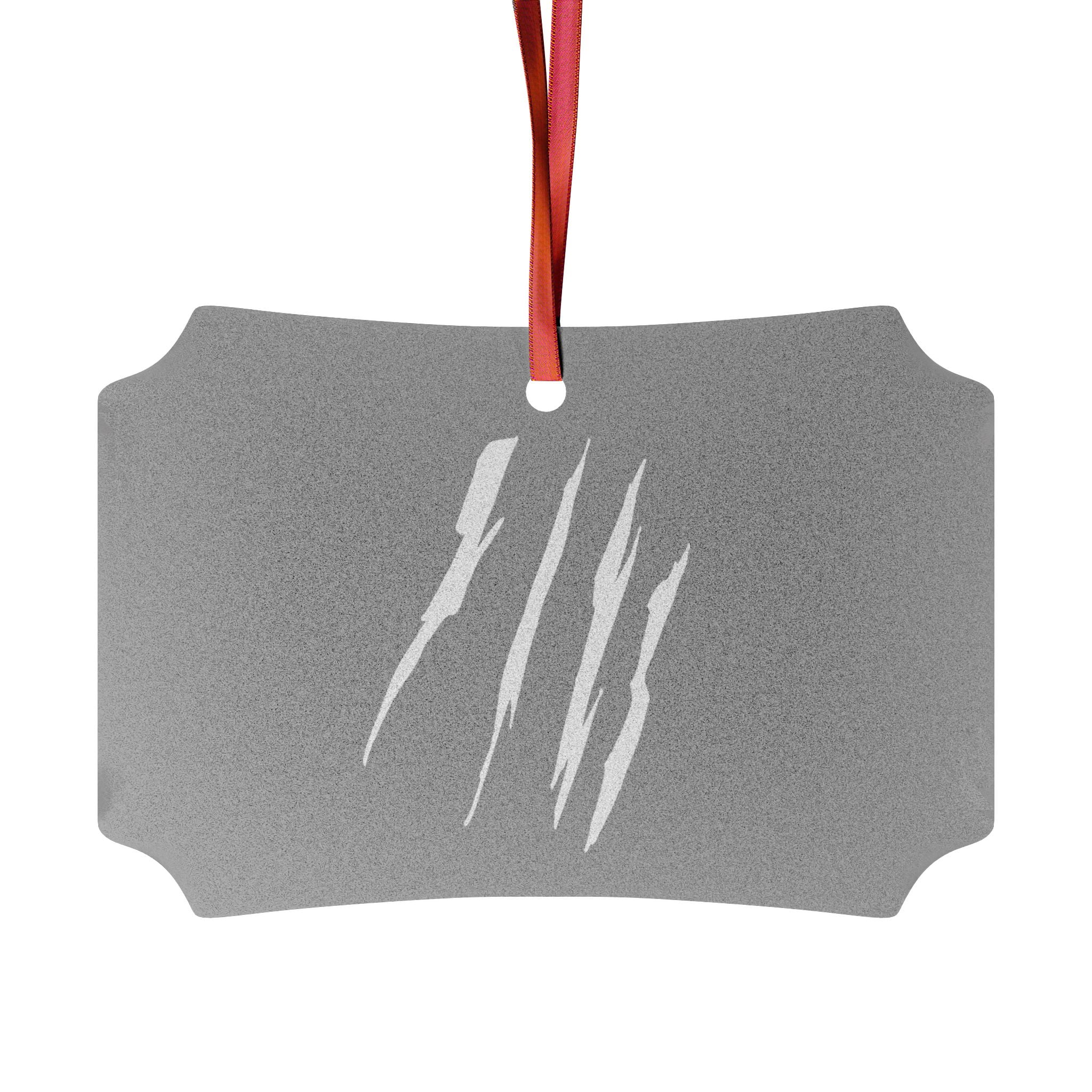 Effete Feline Claw Marks Scratch Aluminum Ornaments (1, 5, 10, 20pcs ...