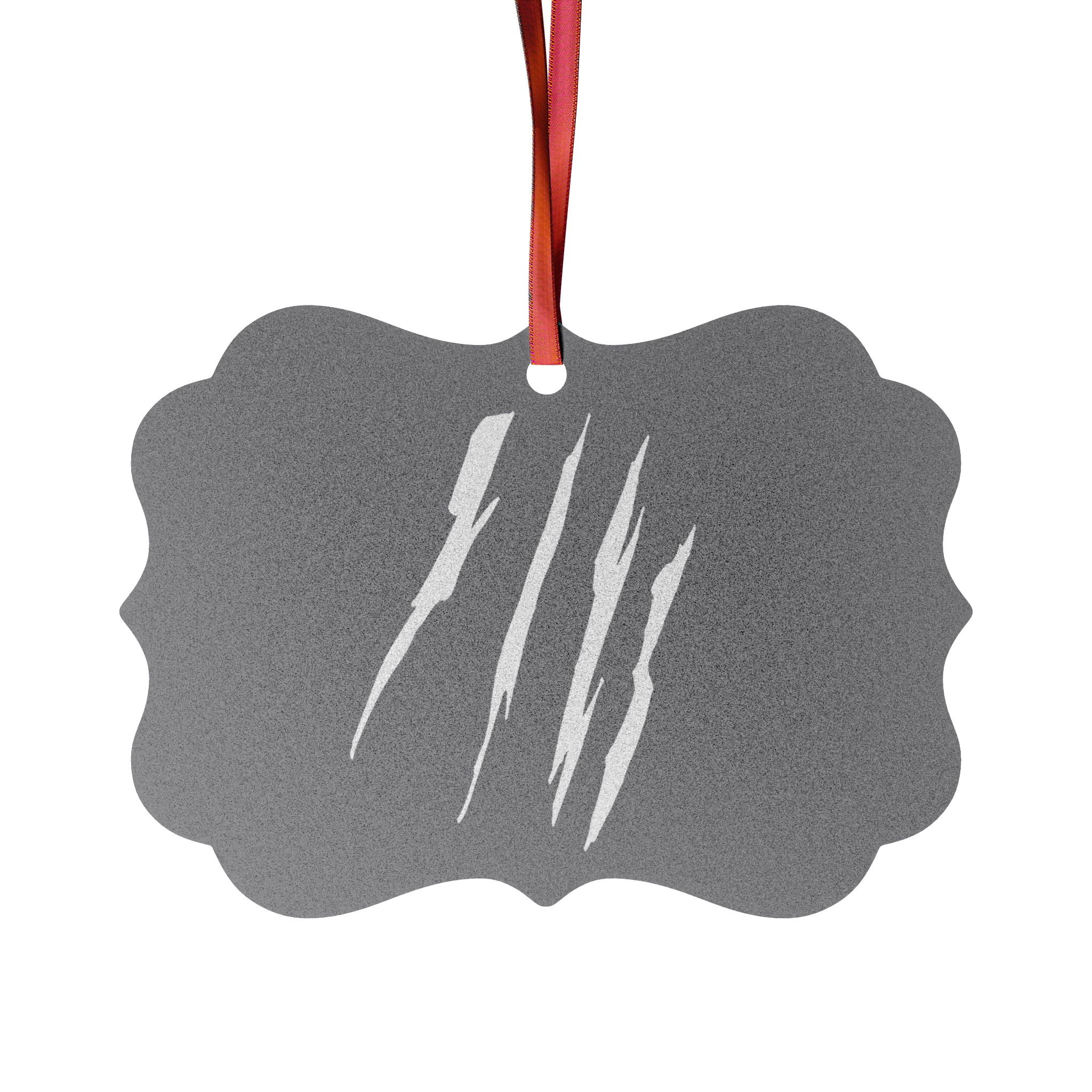 Effete Feline Claw Marks Scratch Aluminum Ornaments (1, 5, 10, 20pcs ...