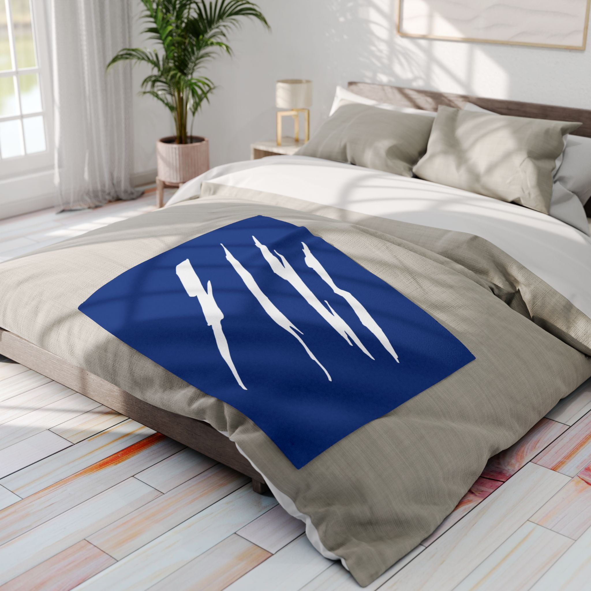 Effete Feline Claw Marks Scratch Arctic Fleece Blanket - Walmart.com
