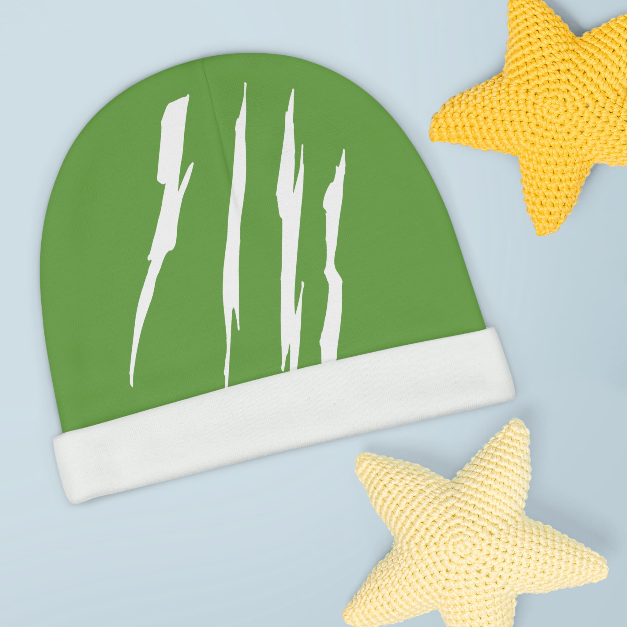 Effete Feline Claw Marks Scratch Baby Beanie (AOP) - Walmart.com