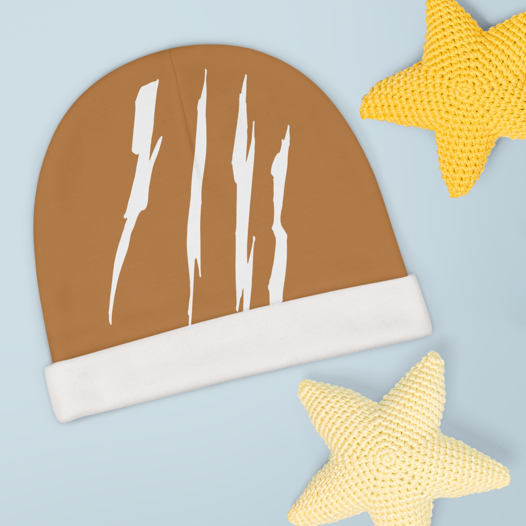 Effete Feline Claw Marks Scratch Baby Beanie (AOP) - Walmart.com