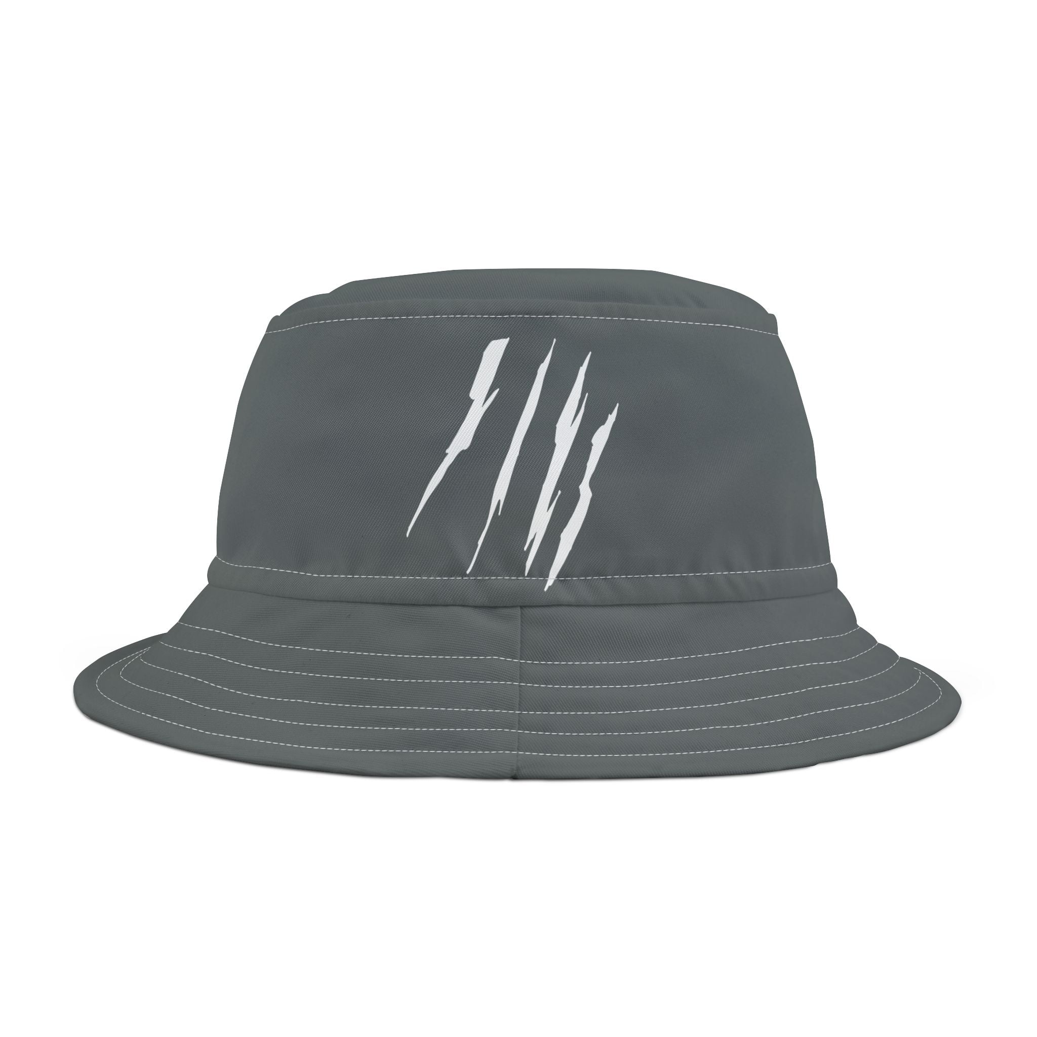Effete Feline Claw Marks Scratch Bucket Hat (AOP) - Walmart.com