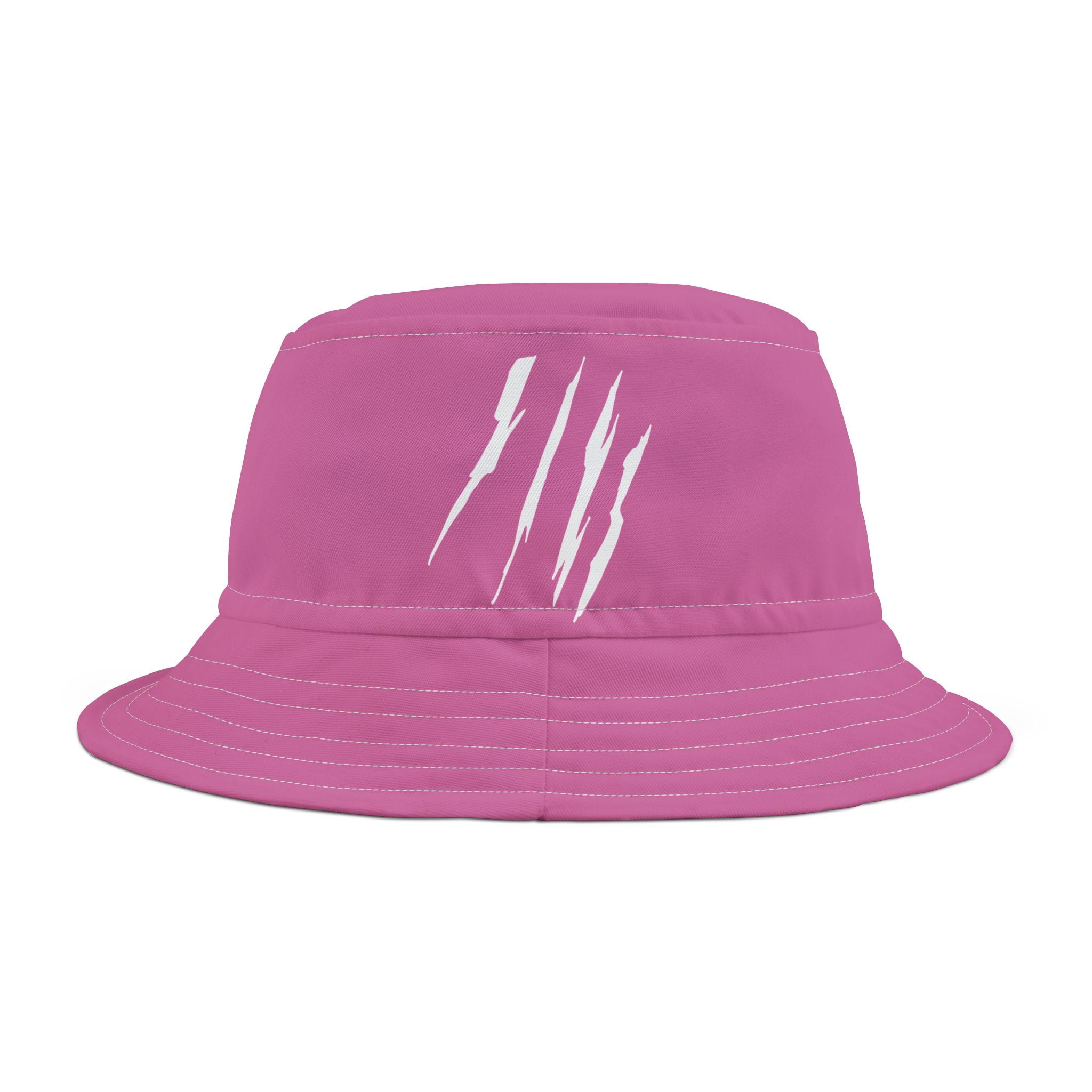 Effete Feline Claw Marks Scratch Bucket Hat (AOP) - Walmart.com