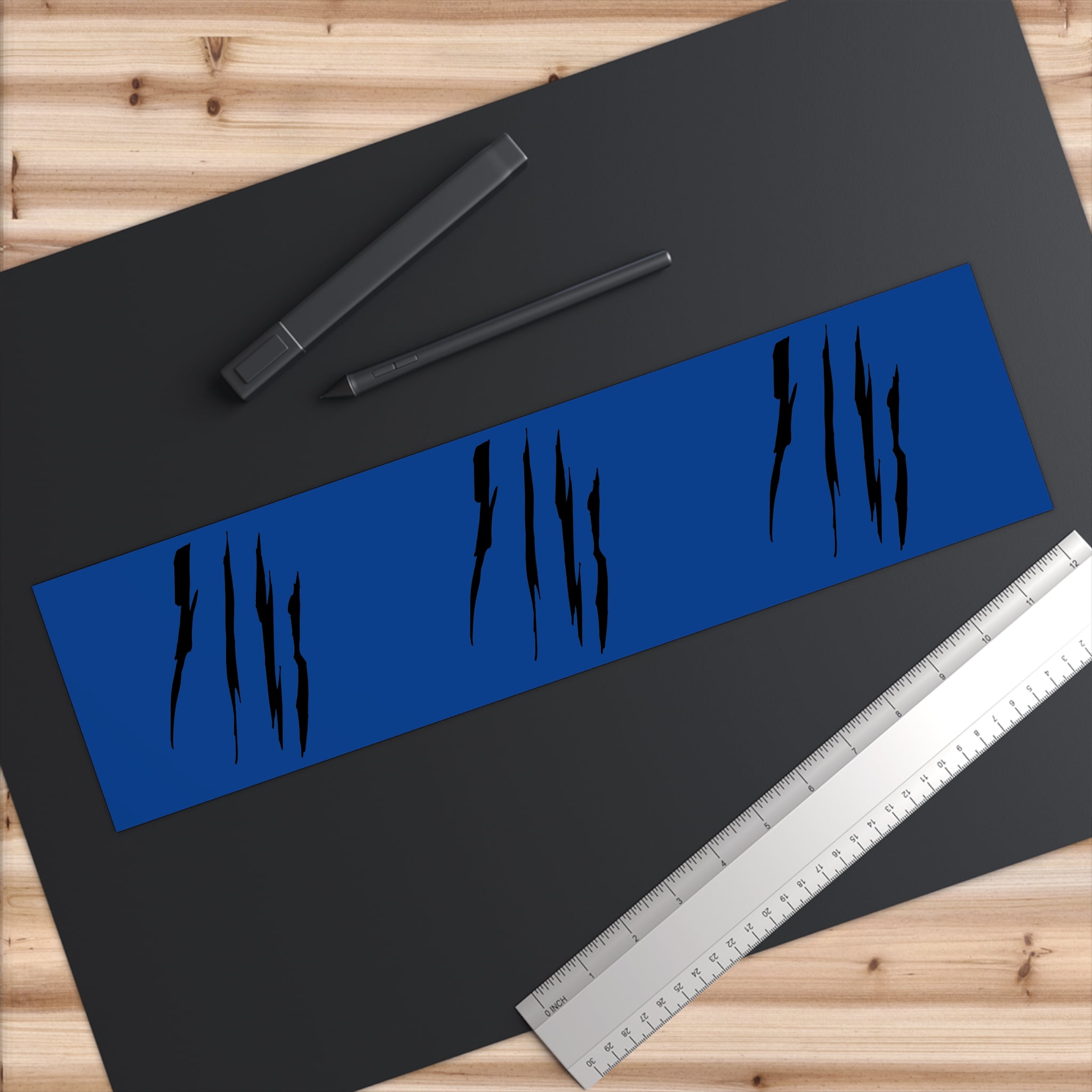 Effete Feline Claw Marks Scratch Bumper Stickers - Walmart.com