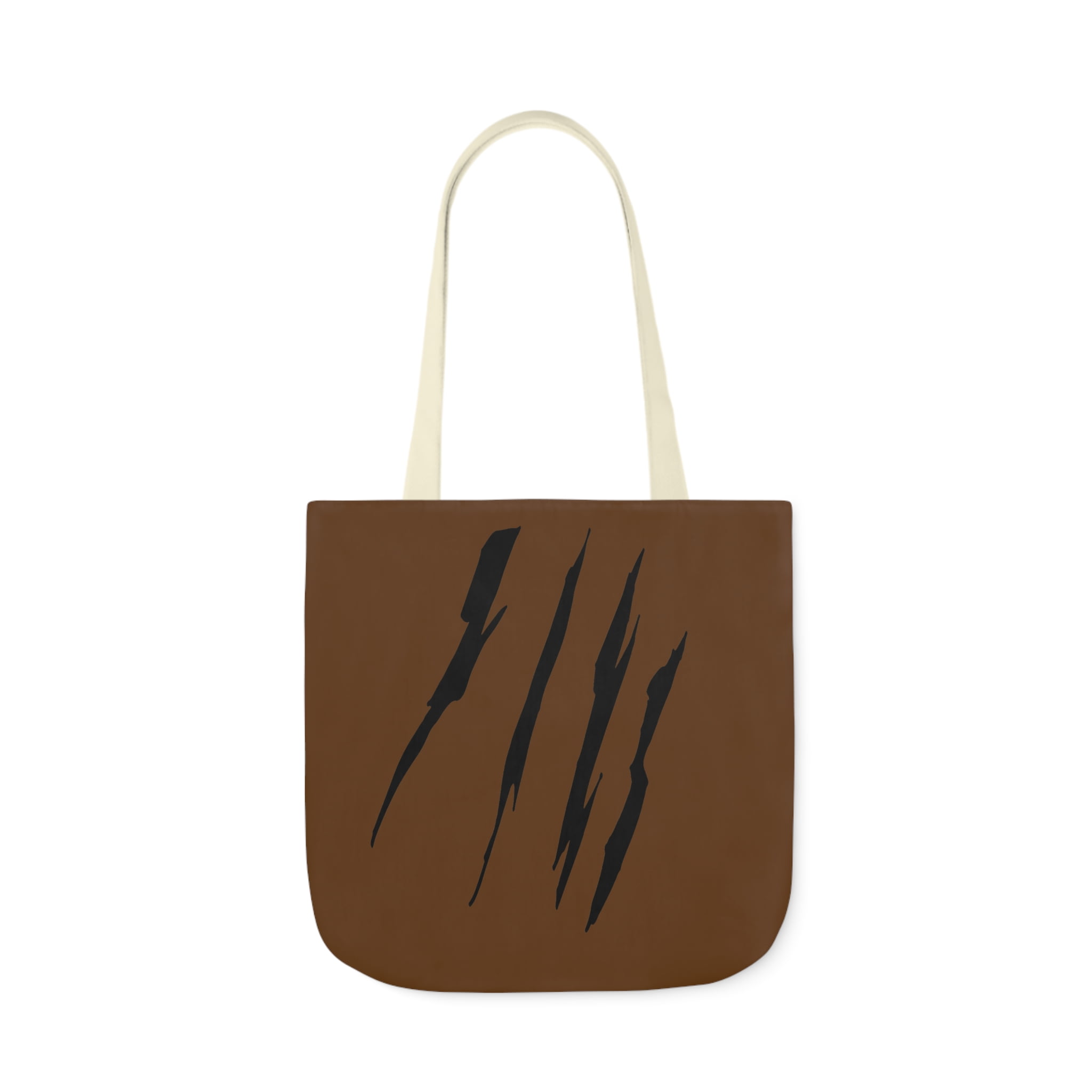 Effete Feline Claw Marks Scratch Canvas Tote Bag, 5-Color Straps ...