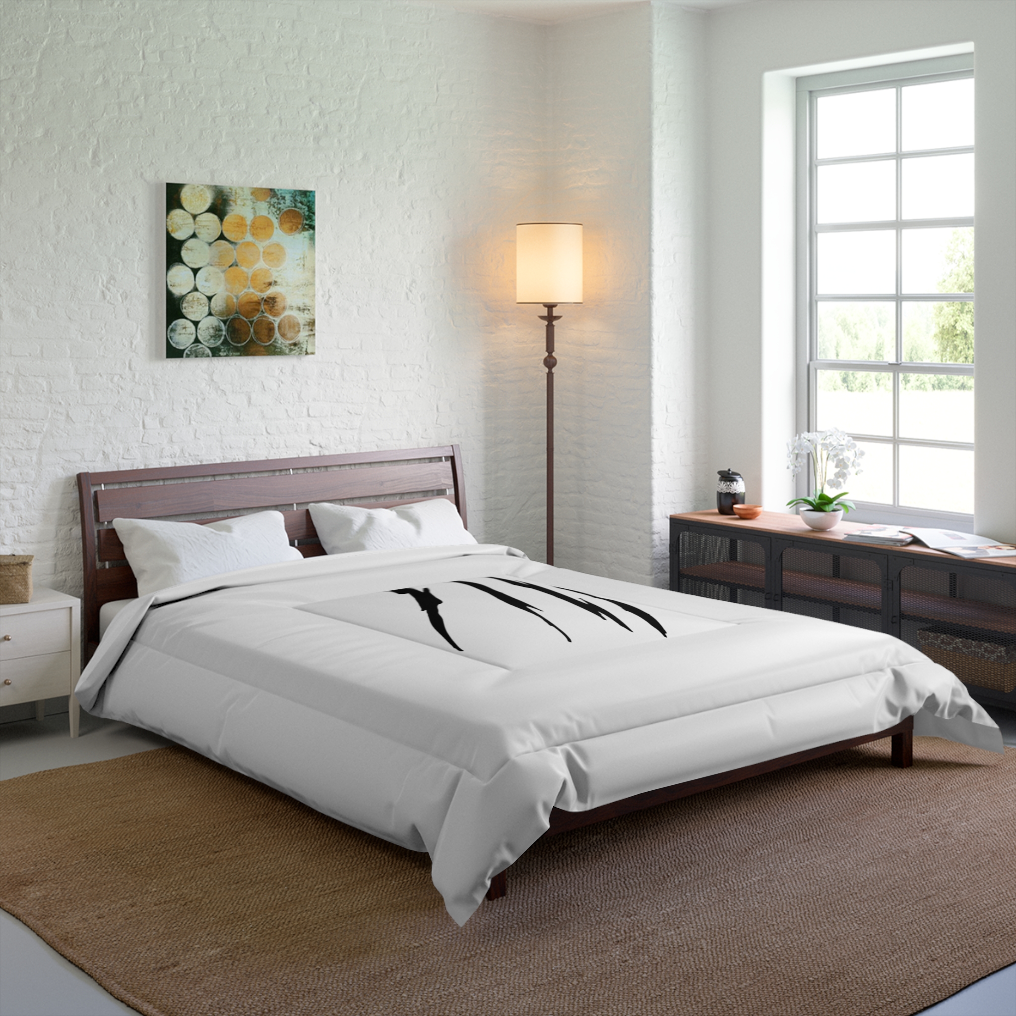 Effete Feline Claw Marks Scratch Comforter - Walmart.com