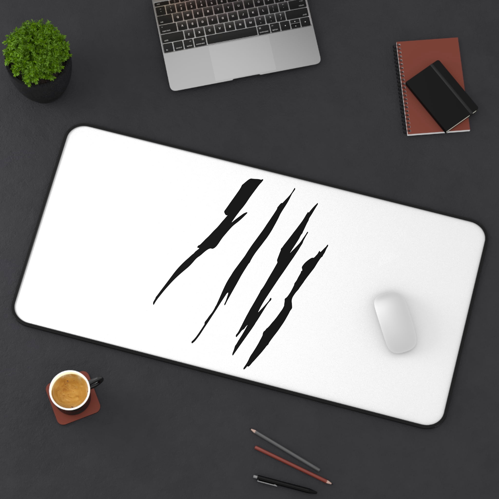 Effete Feline Claw Marks Scratch Desk Mat - Walmart.com
