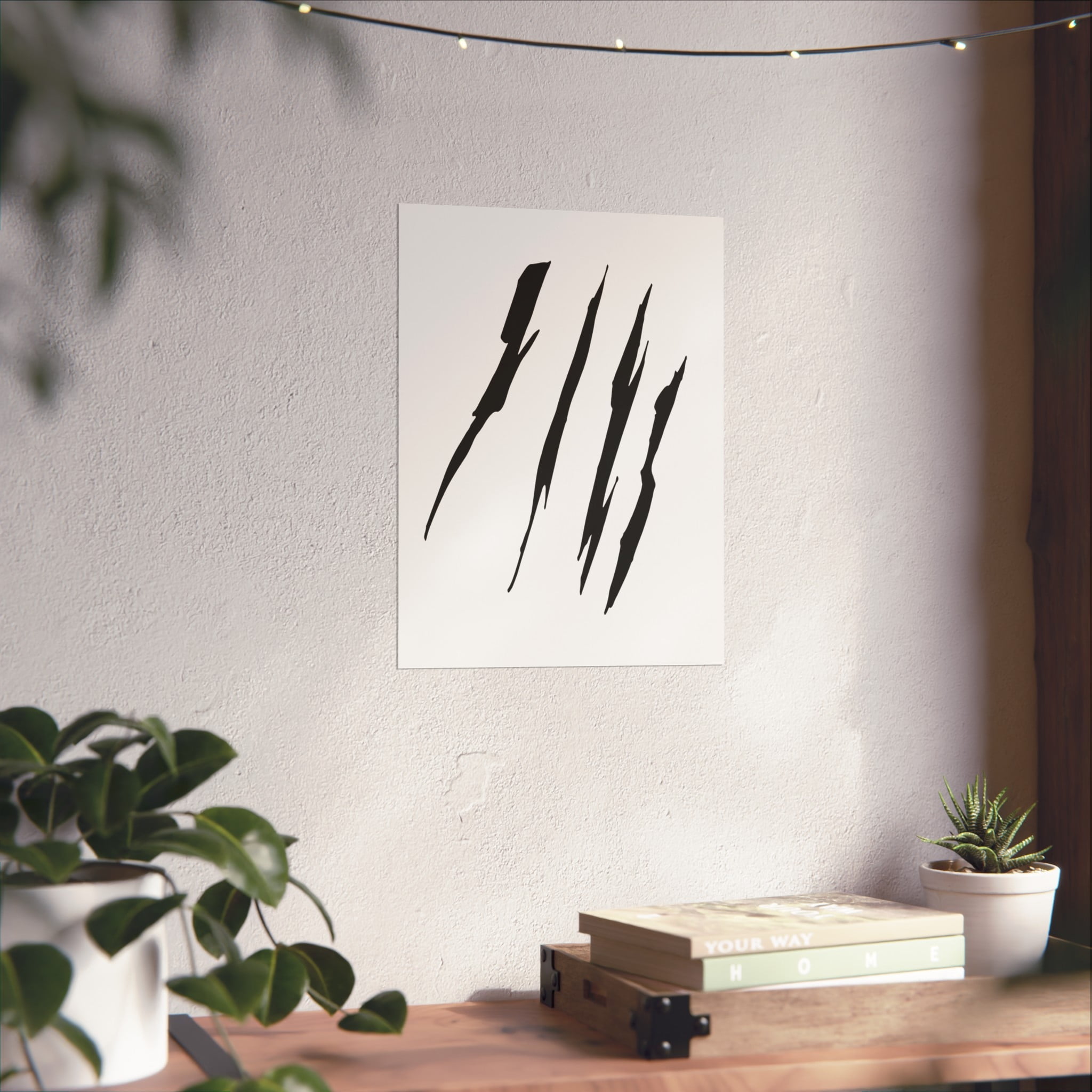 Effete Feline Claw Marks Scratch Fine Art Posters - Walmart.com