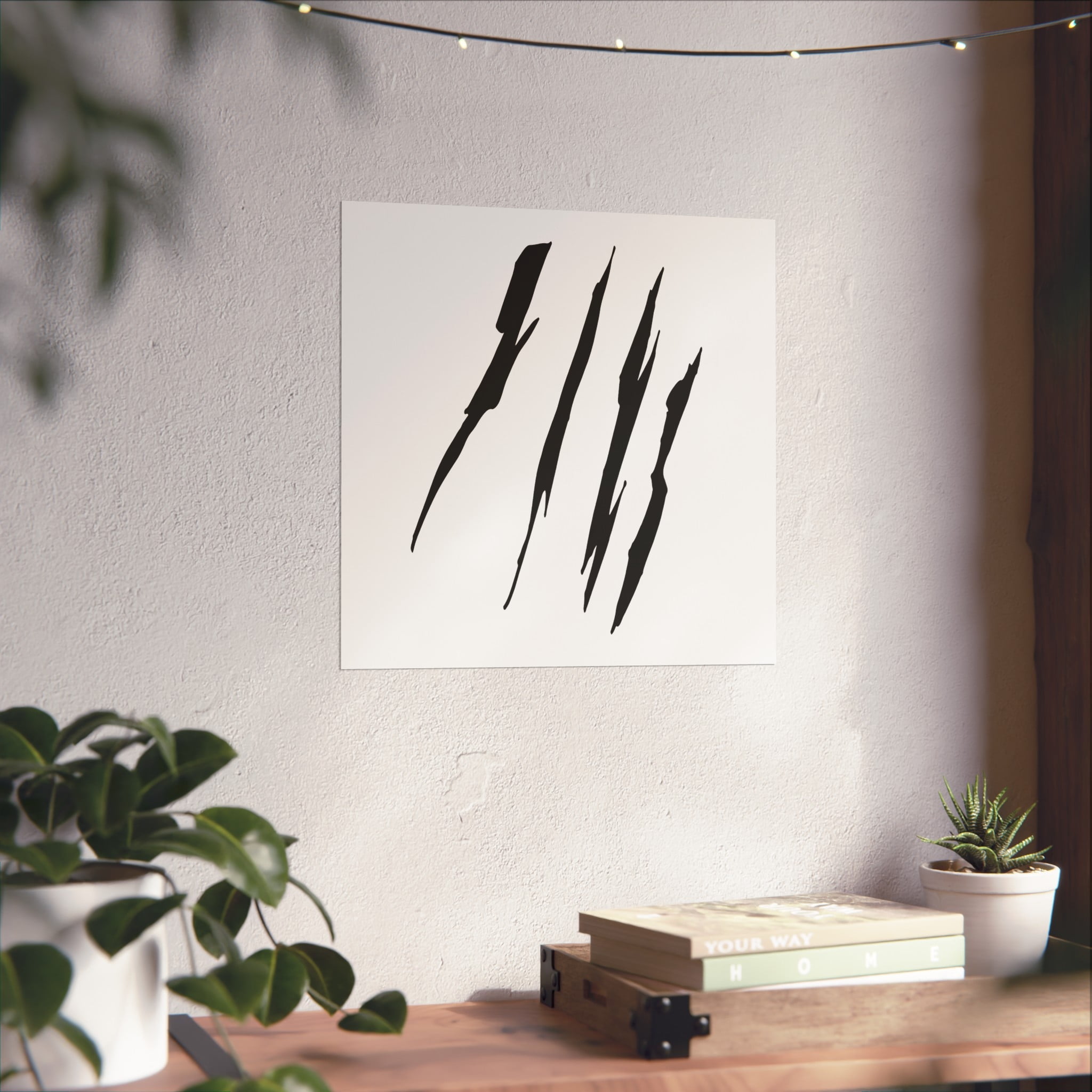 Effete Feline Claw Marks Scratch Fine Art Posters - Walmart.com