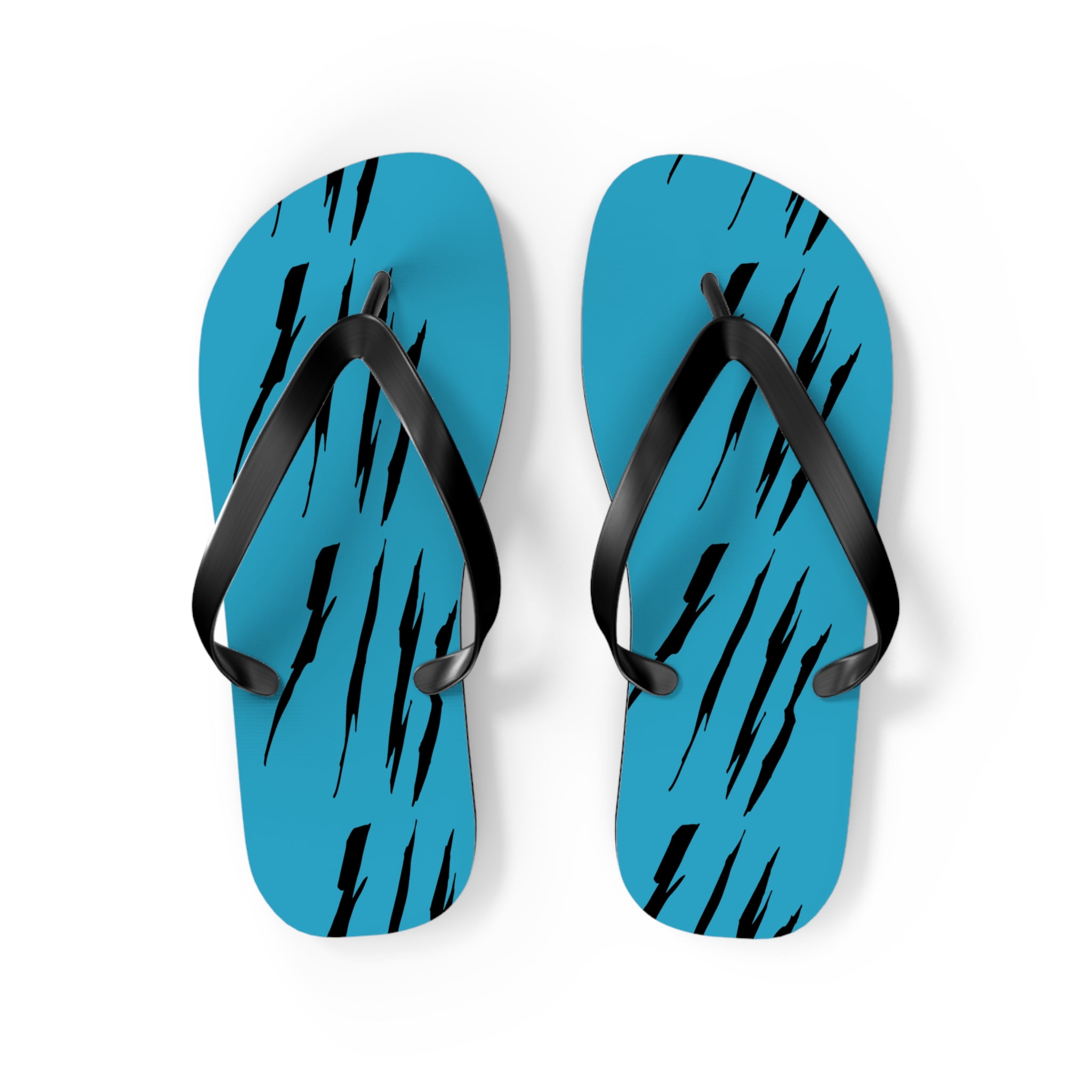 Effete Feline Claw Marks Scratch Flip Flops Sandals - Walmart.com