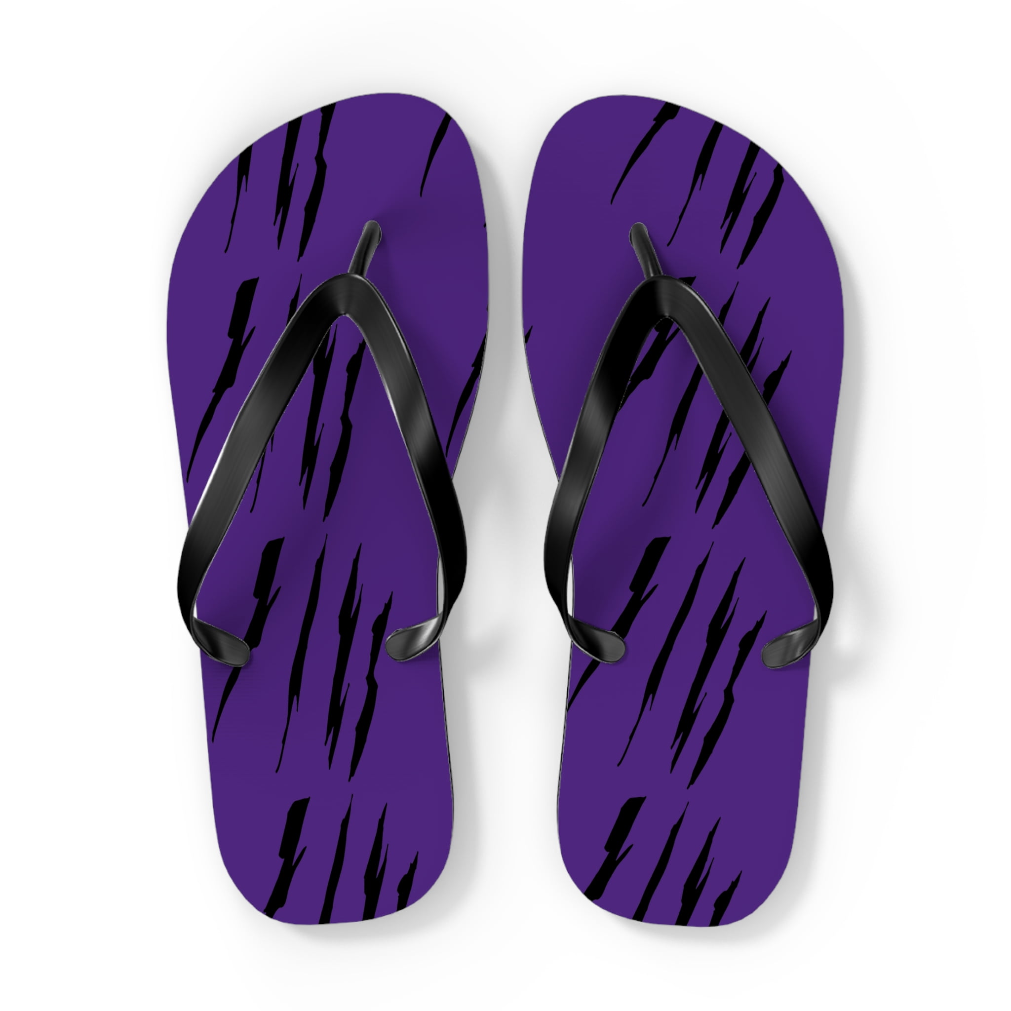 Effete Feline Claw Marks Scratch Flip Flops Sandals - Walmart.com