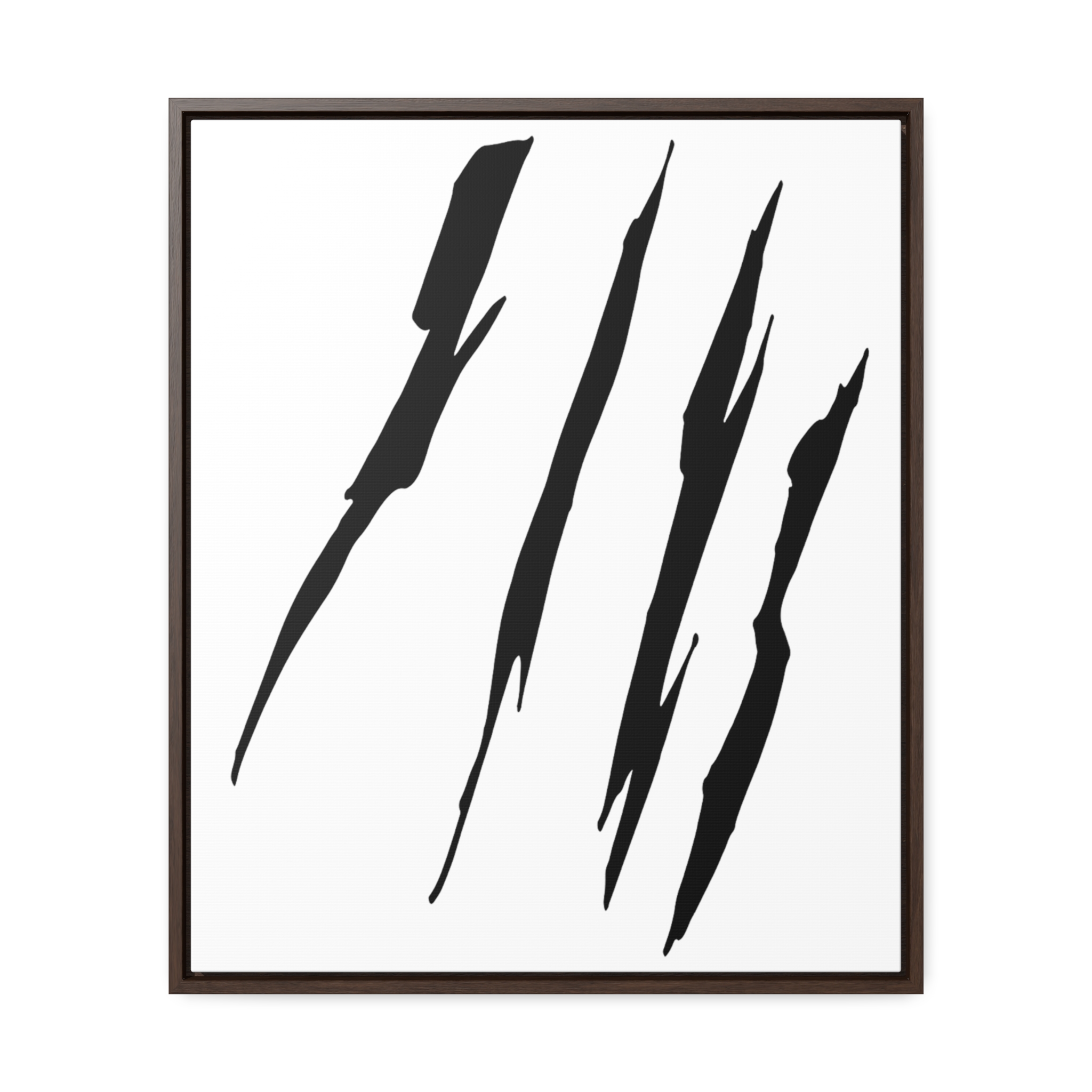 Effete Feline Claw Marks Scratch Gallery Canvas Wraps, Vertical Frame ...