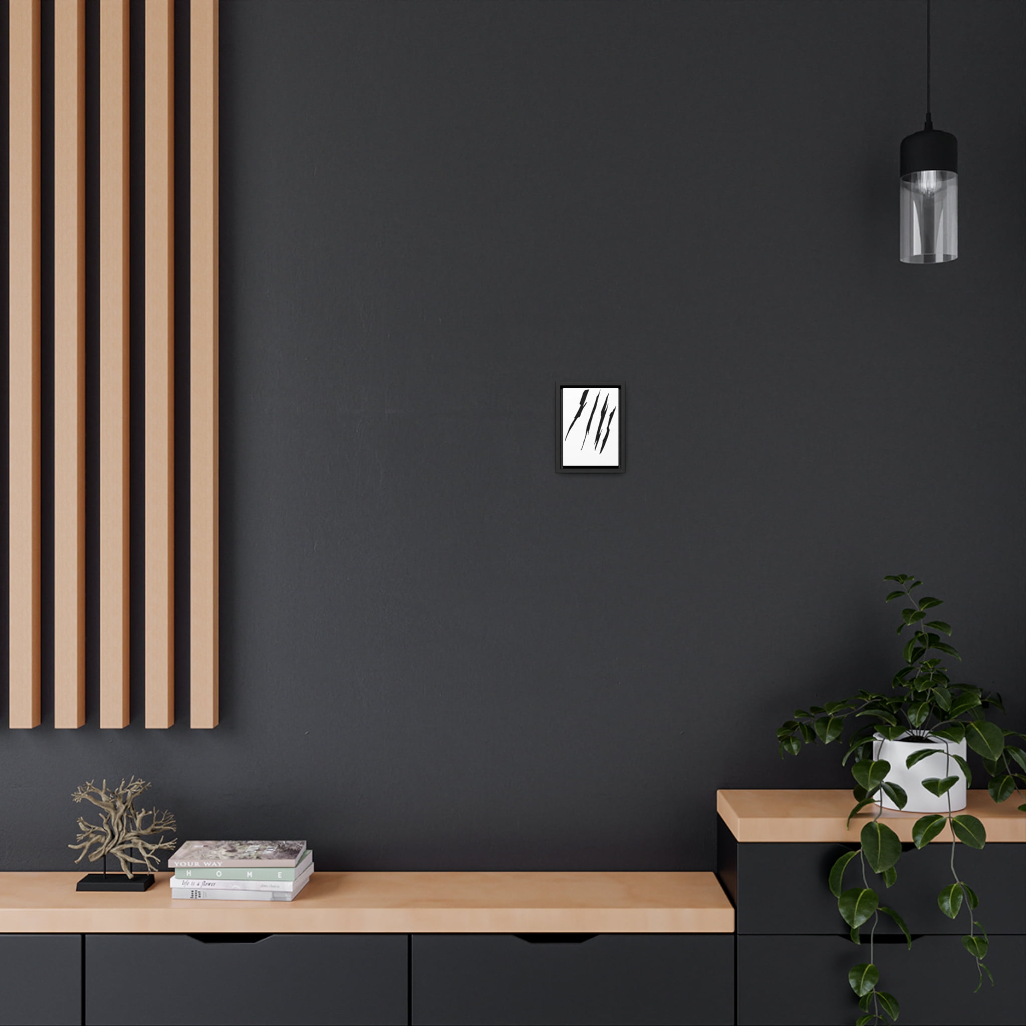 Effete Feline Claw Marks Scratch Gallery Canvas Wraps, Vertical Frame ...