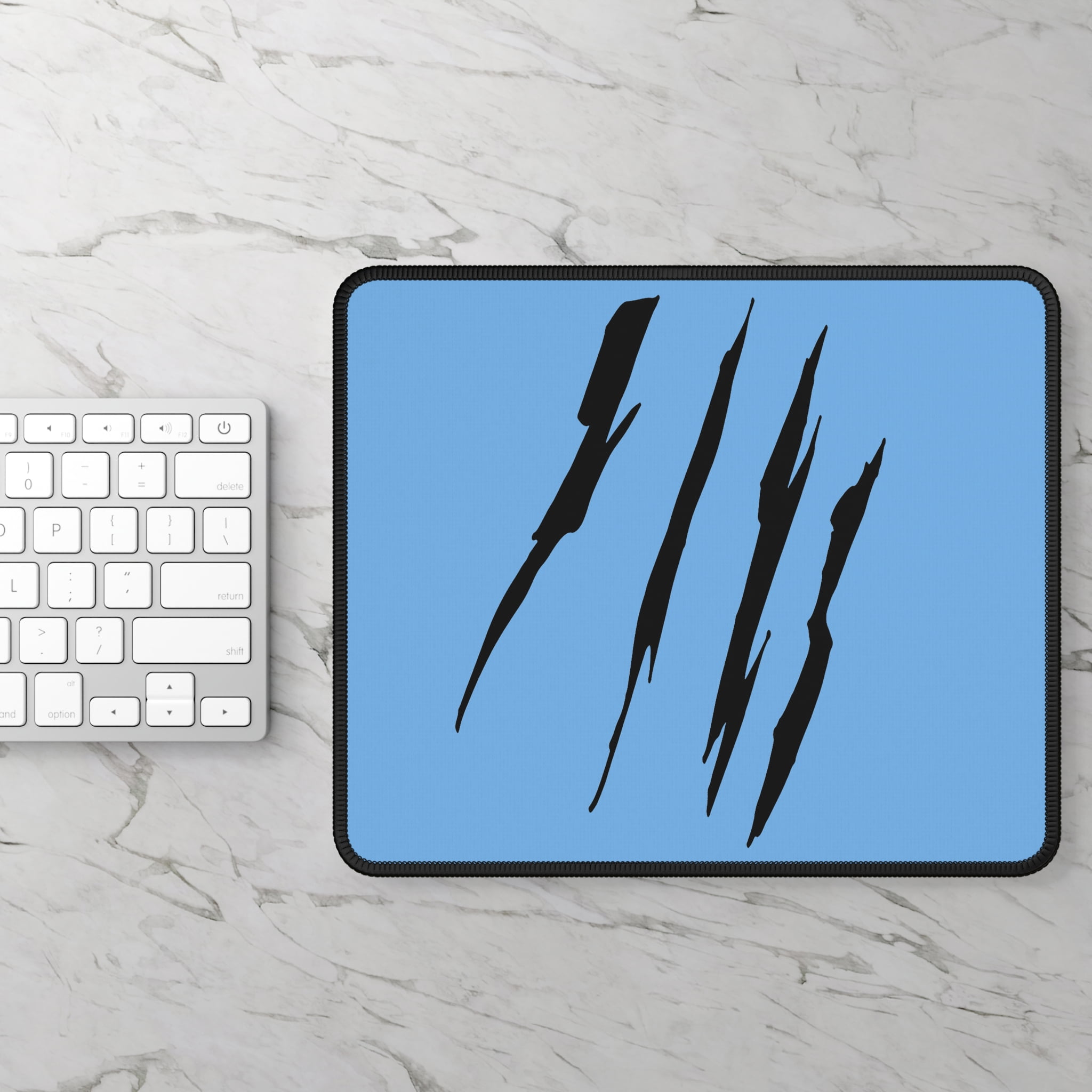 Effete Feline Claw Marks Scratch Gaming Mouse Pad - Walmart.com