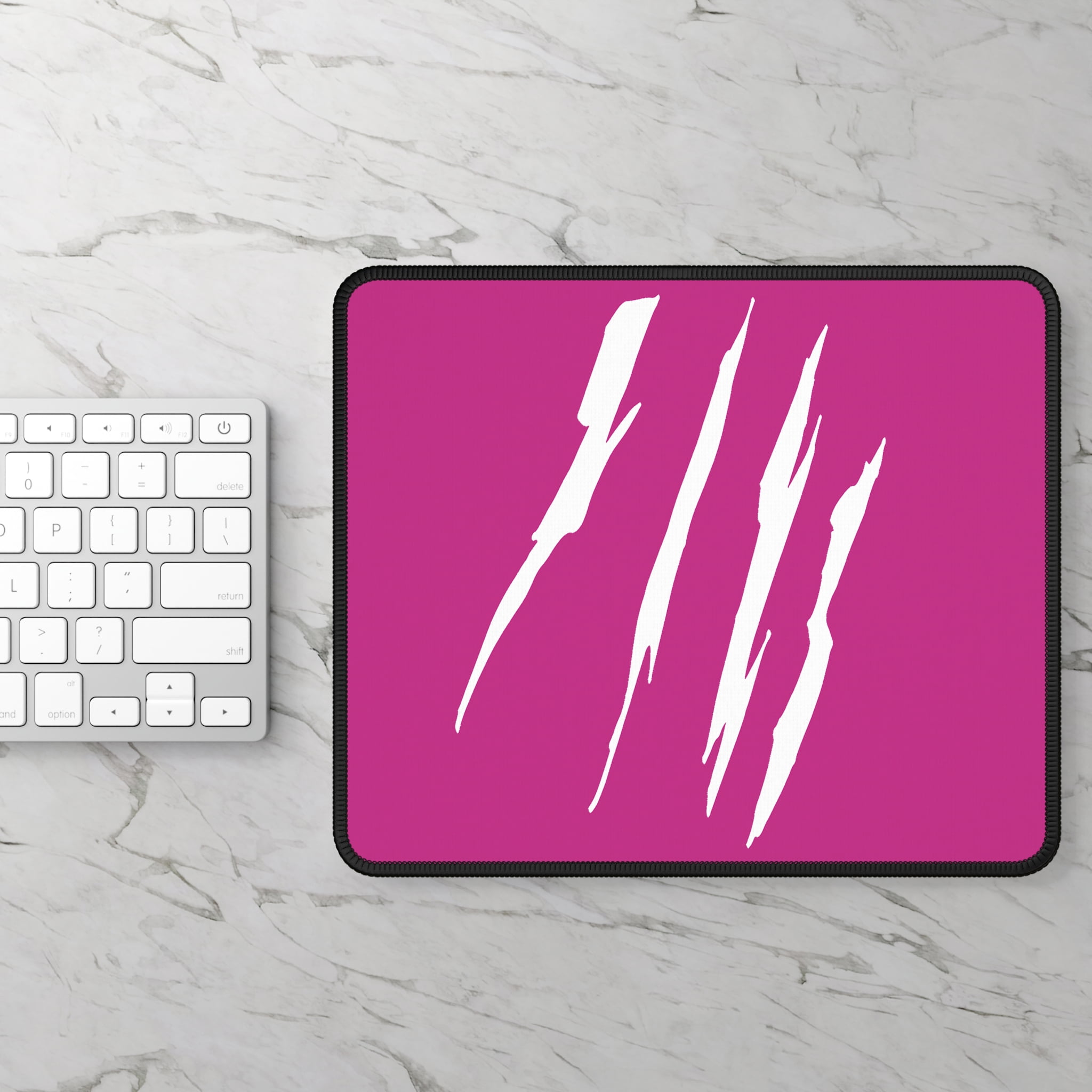 Effete Feline Claw Marks Scratch Gaming Mouse Pad - Walmart.com
