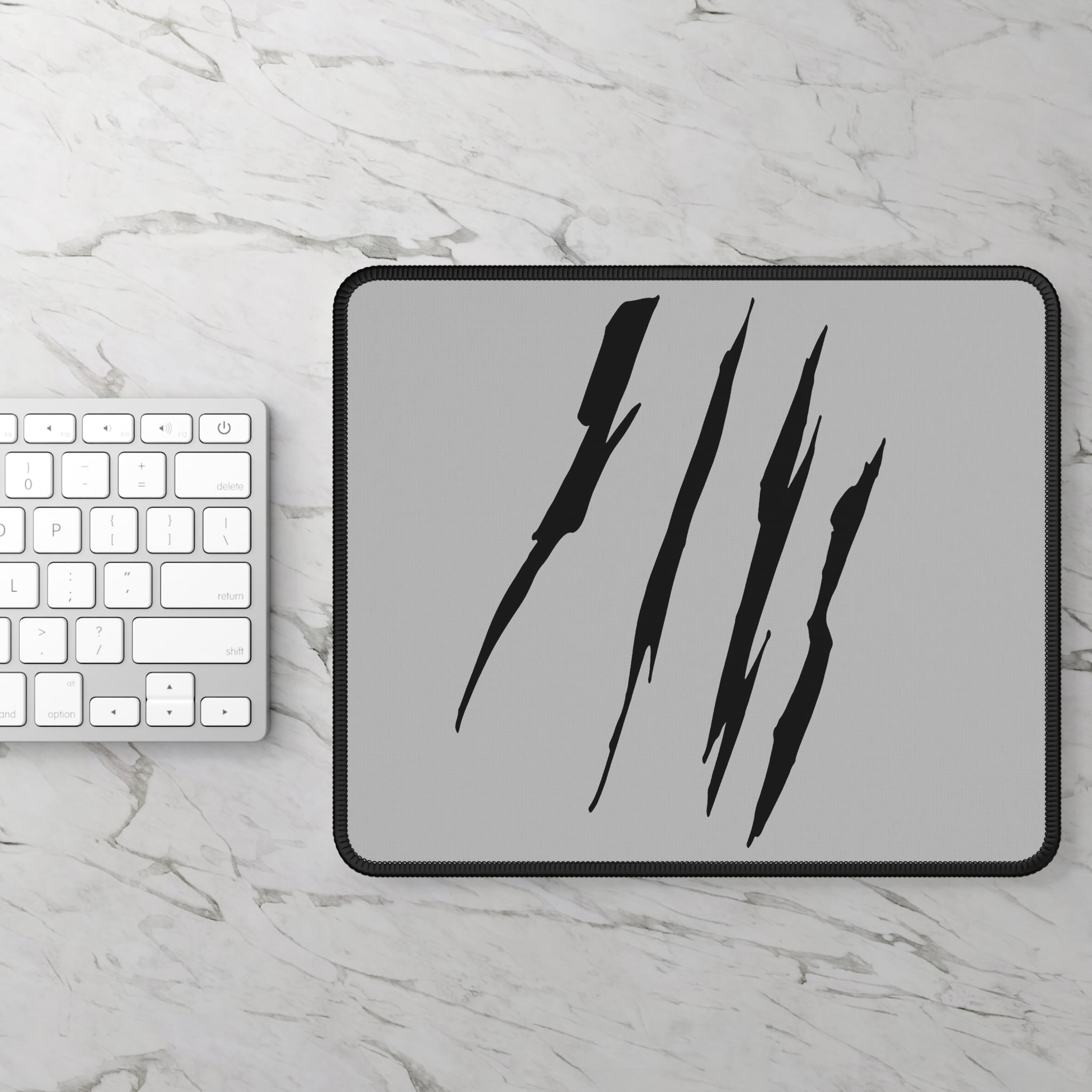 Effete Feline Claw Marks Scratch Gaming Mouse Pad - Walmart.com