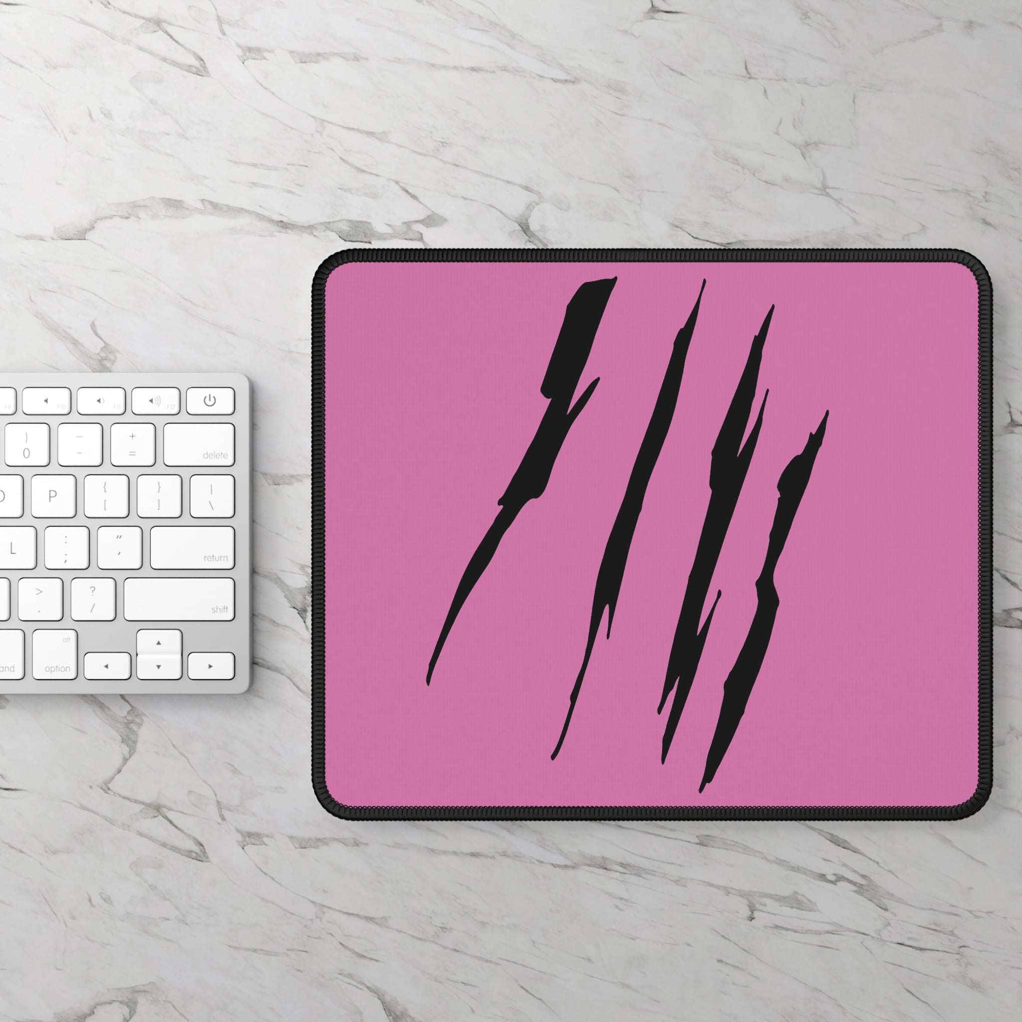 Effete Feline Claw Marks Scratch Gaming Mouse Pad - Walmart.com