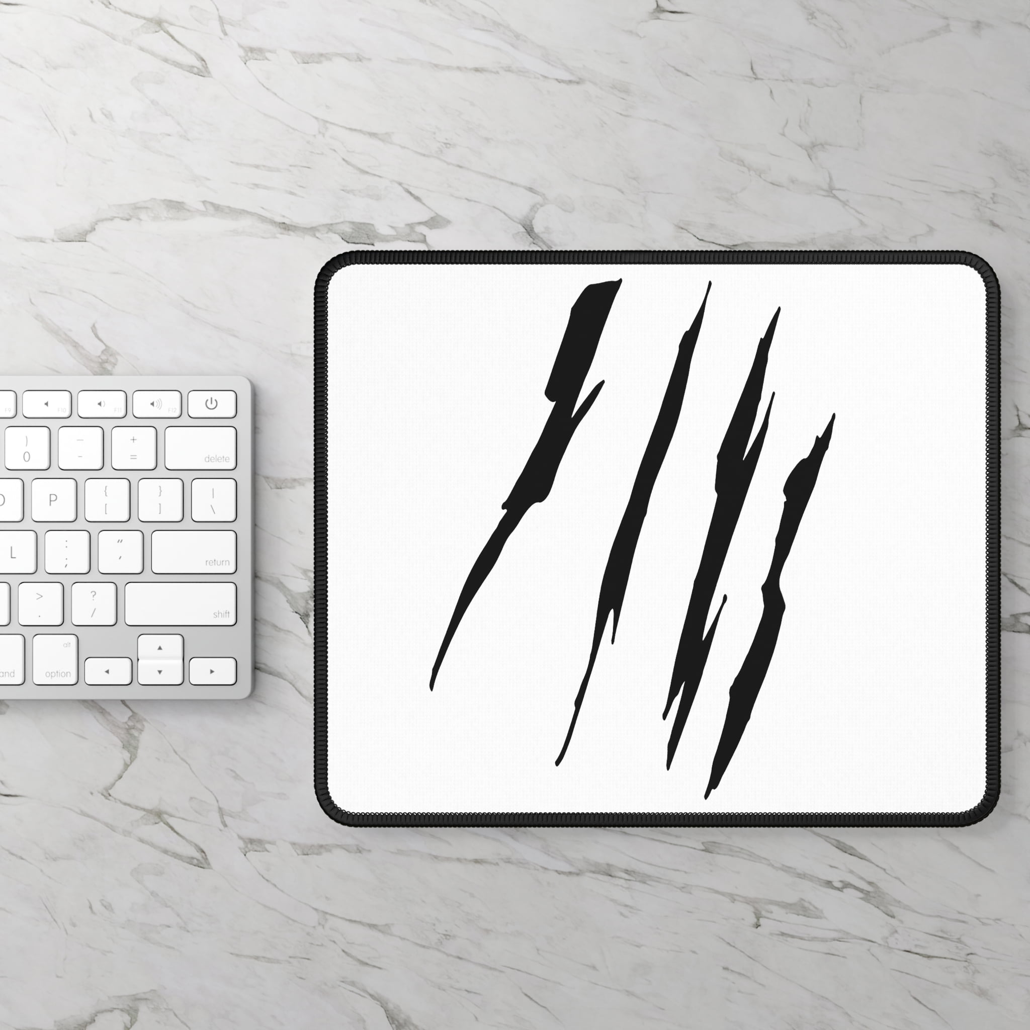 Effete Feline Claw Marks Scratch Gaming Mouse Pad - Walmart.com