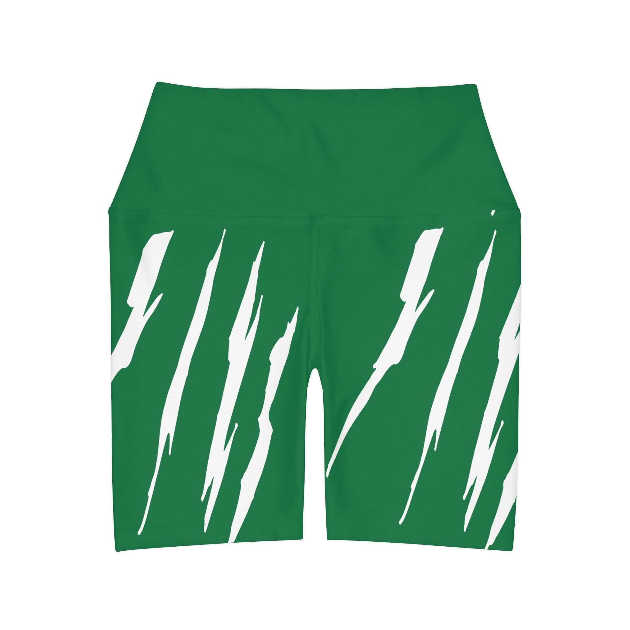 Effete Feline Claw Marks Scratch High Waist Yoga Shorts (AOP) - Walmart.com