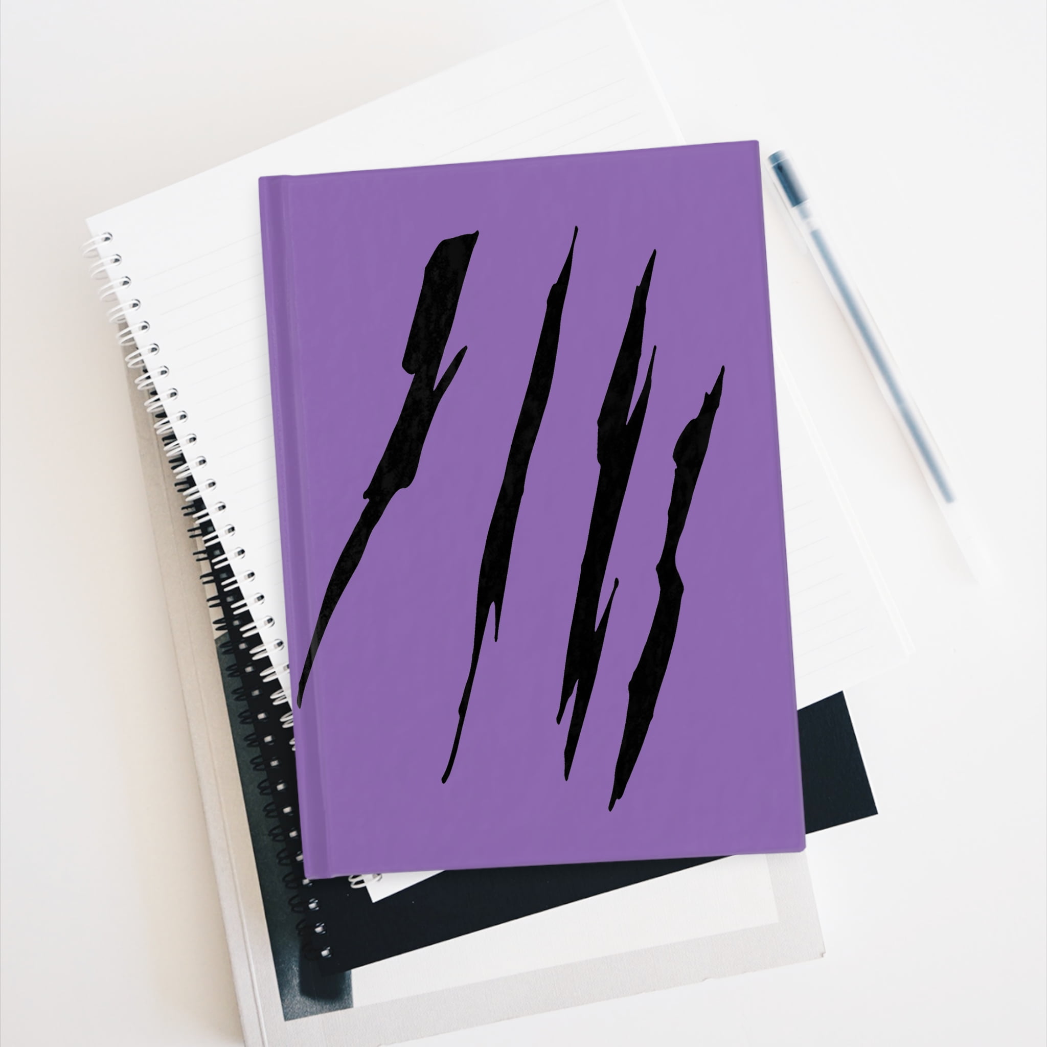 Effete Feline Claw Marks Scratch Journal - Blank - Walmart.com