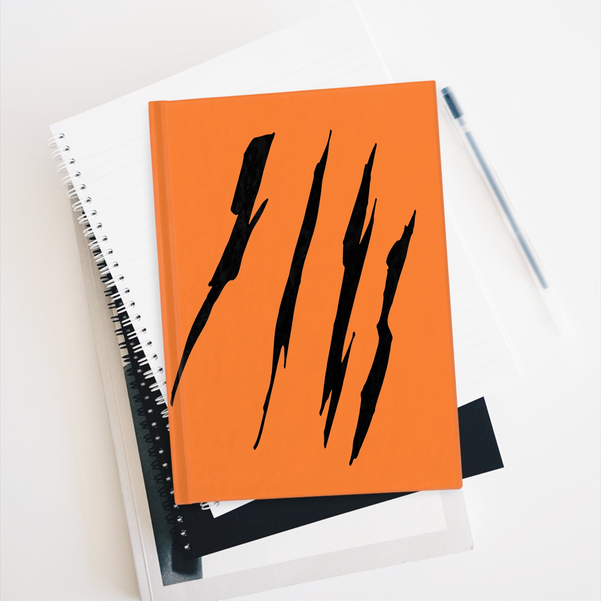Effete Feline Claw Marks Scratch Journal - Blank - Walmart.com