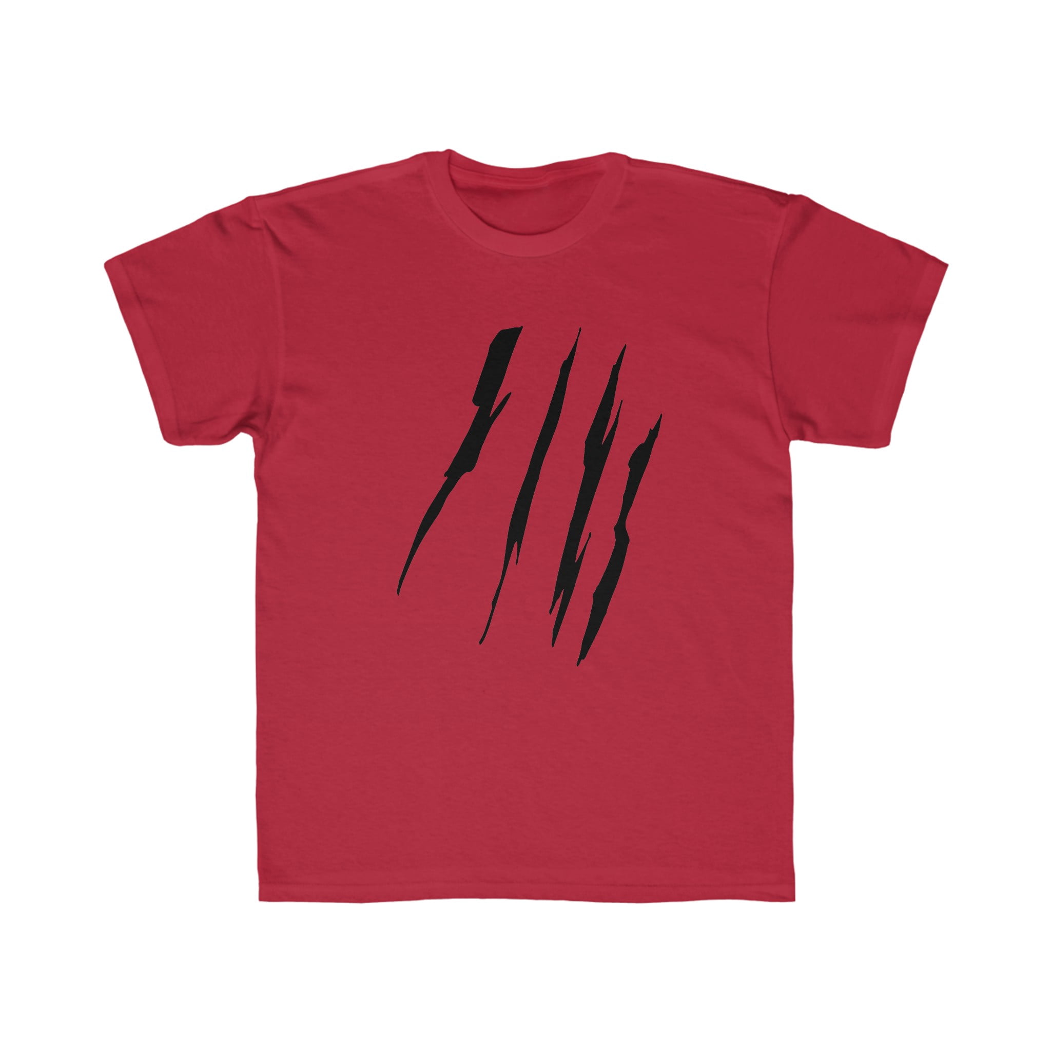 Effete Feline Claw Marks Scratch Kids Regular Fit Tee - Walmart.com