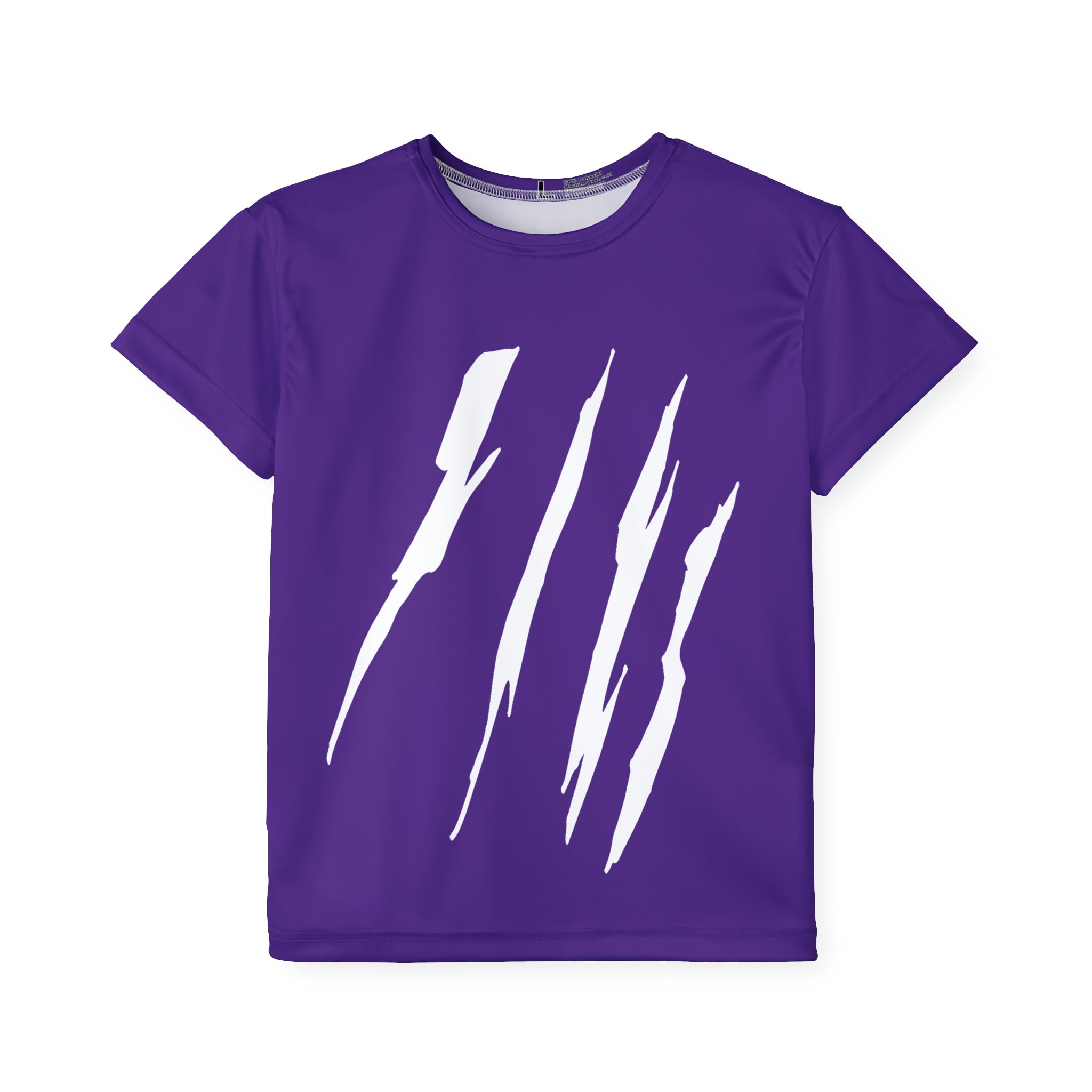 Effete Feline Claw Marks Scratch Kids Sports Jersey (AOP) - Walmart.com