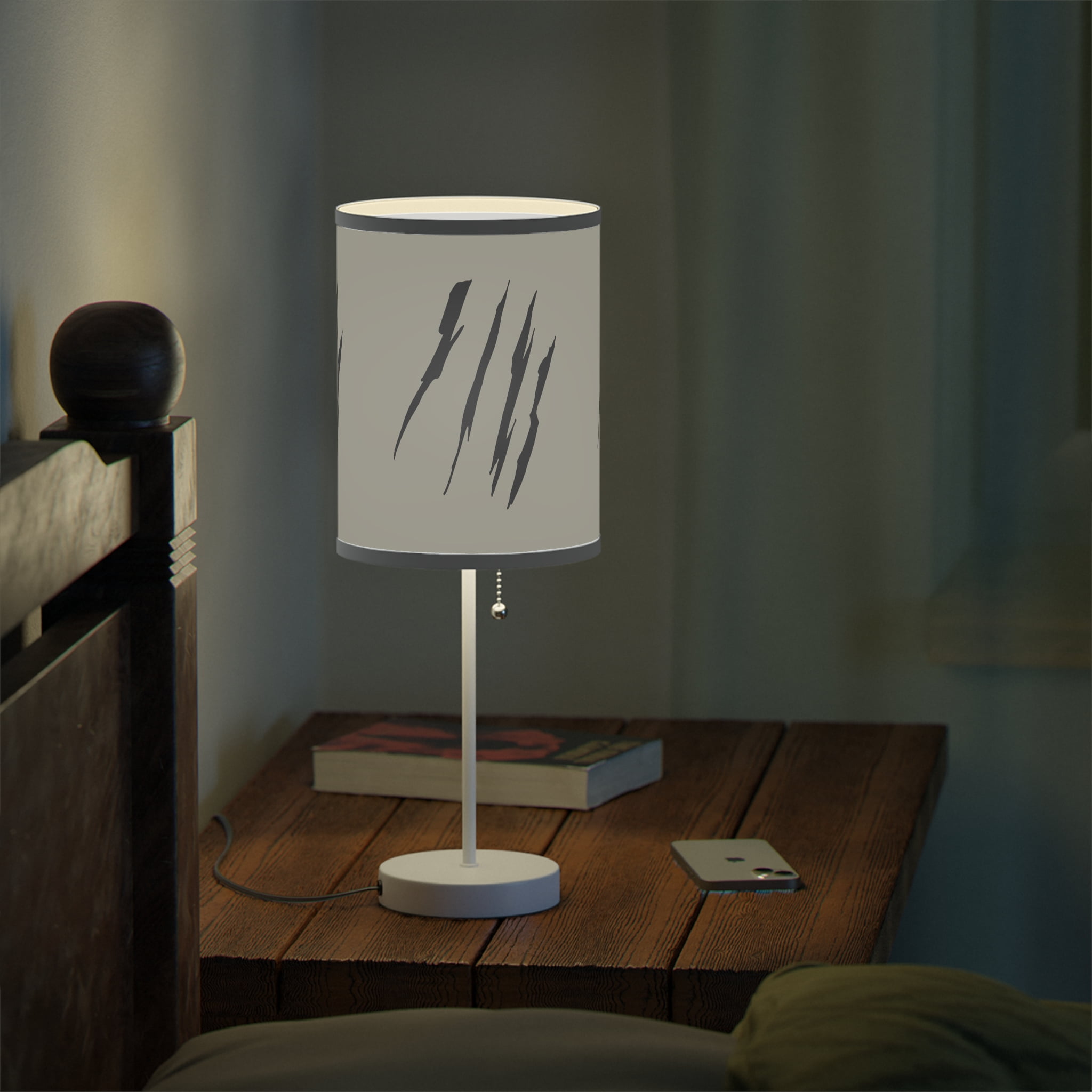 Effete Feline Claw Marks Scratch Lamp on a Stand, US-CA plug - Walmart.com