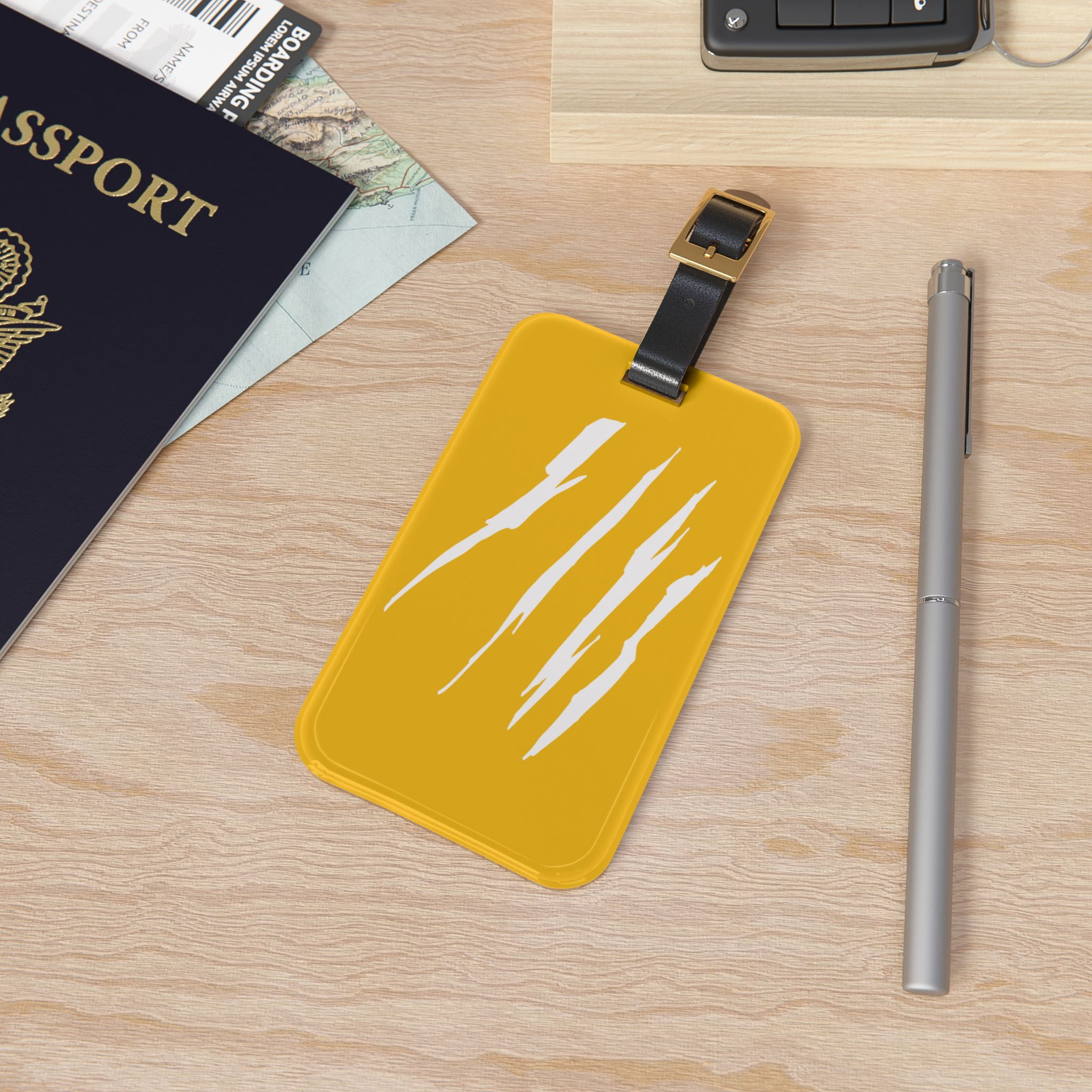 Effete Feline Claw Marks Scratch Luggage Tag - Walmart.com
