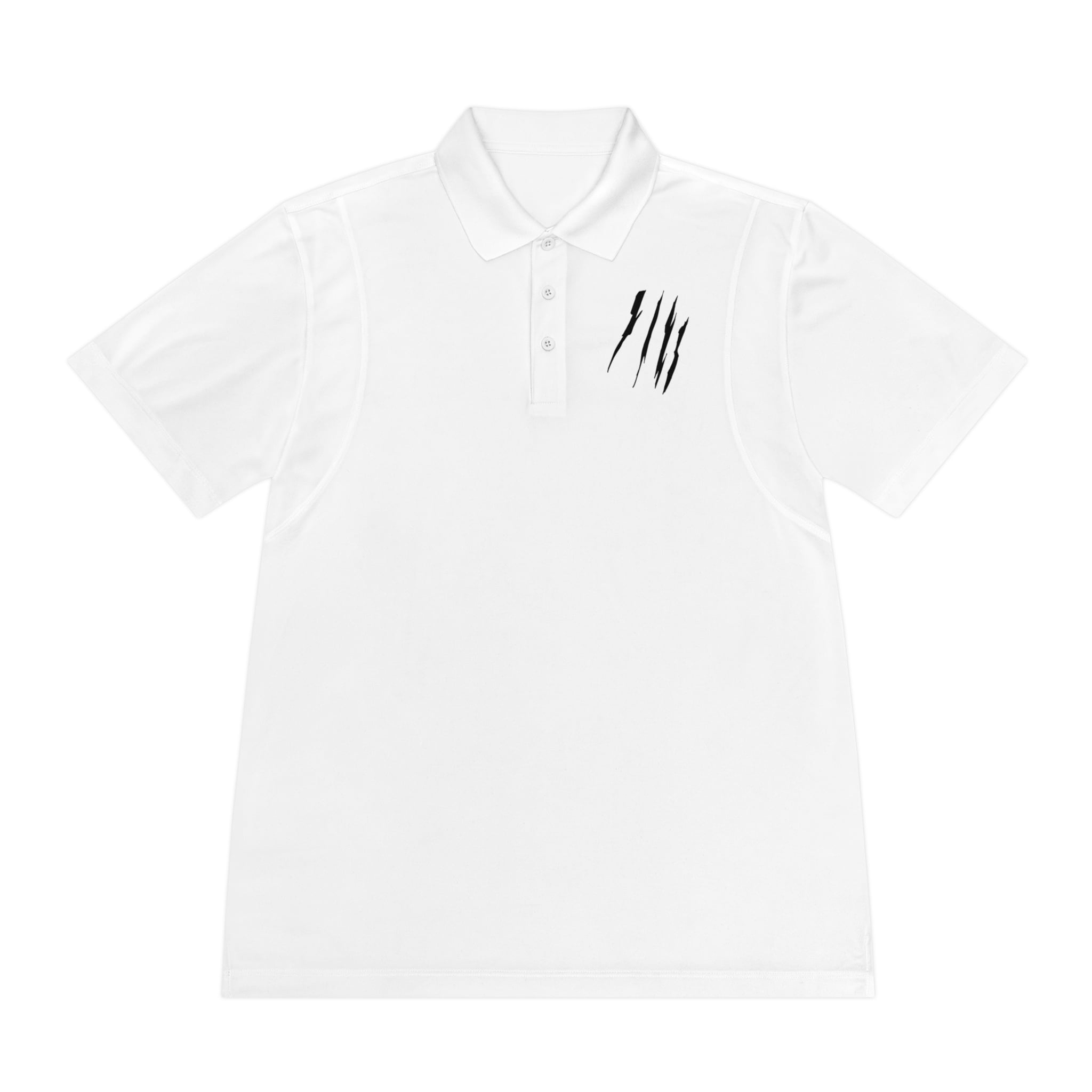 Effete Feline Claw Marks Scratch Men Sport Polo Shirt - Walmart.com
