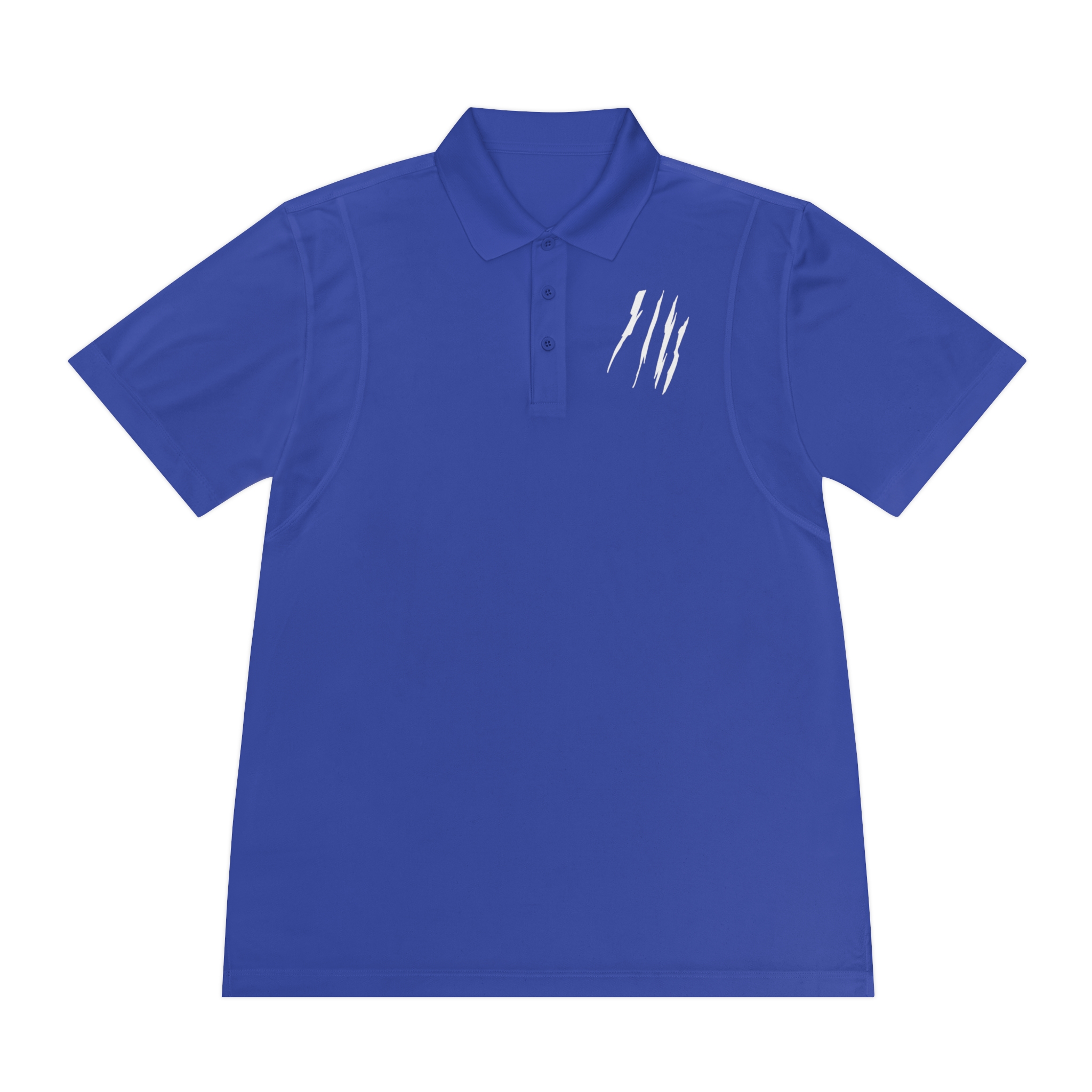 Effete Feline Claw Marks Scratch Men Sport Polo Shirt - Walmart.com