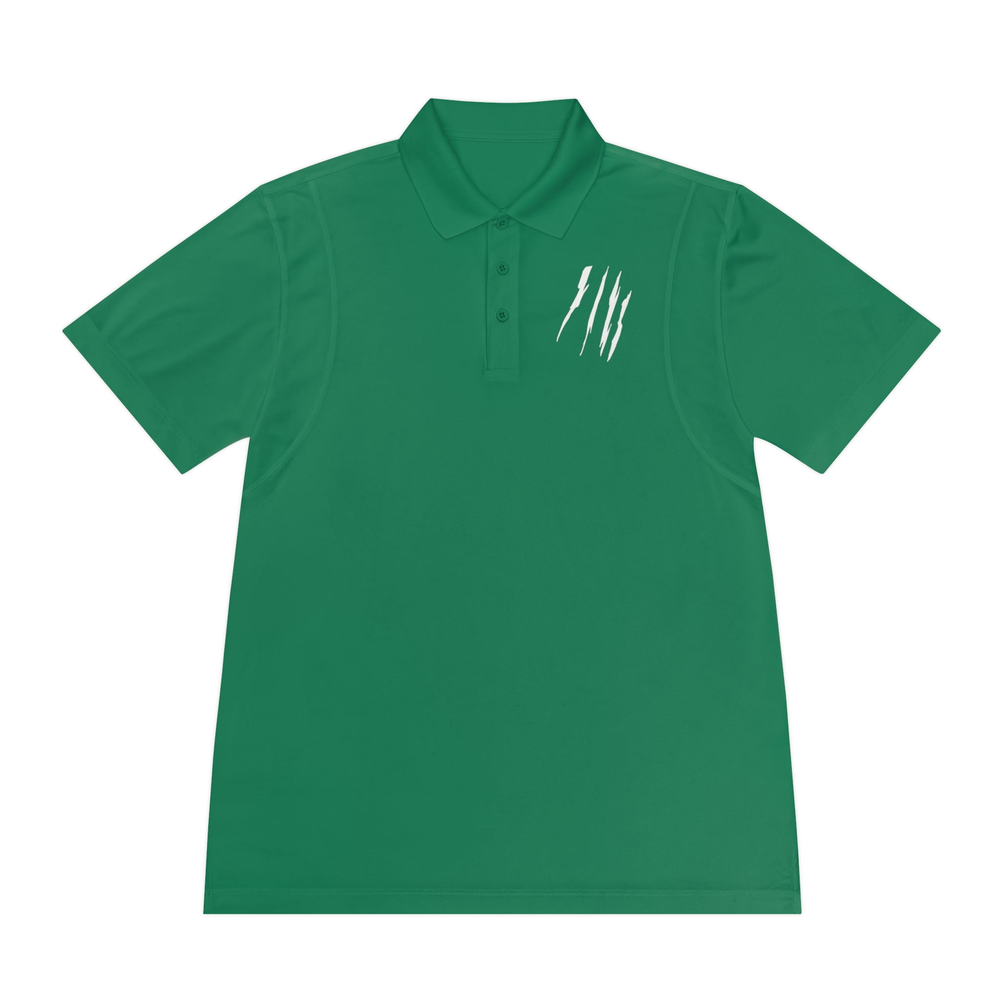 Effete Feline Claw Marks Scratch Men Sport Polo Shirt - Walmart.com