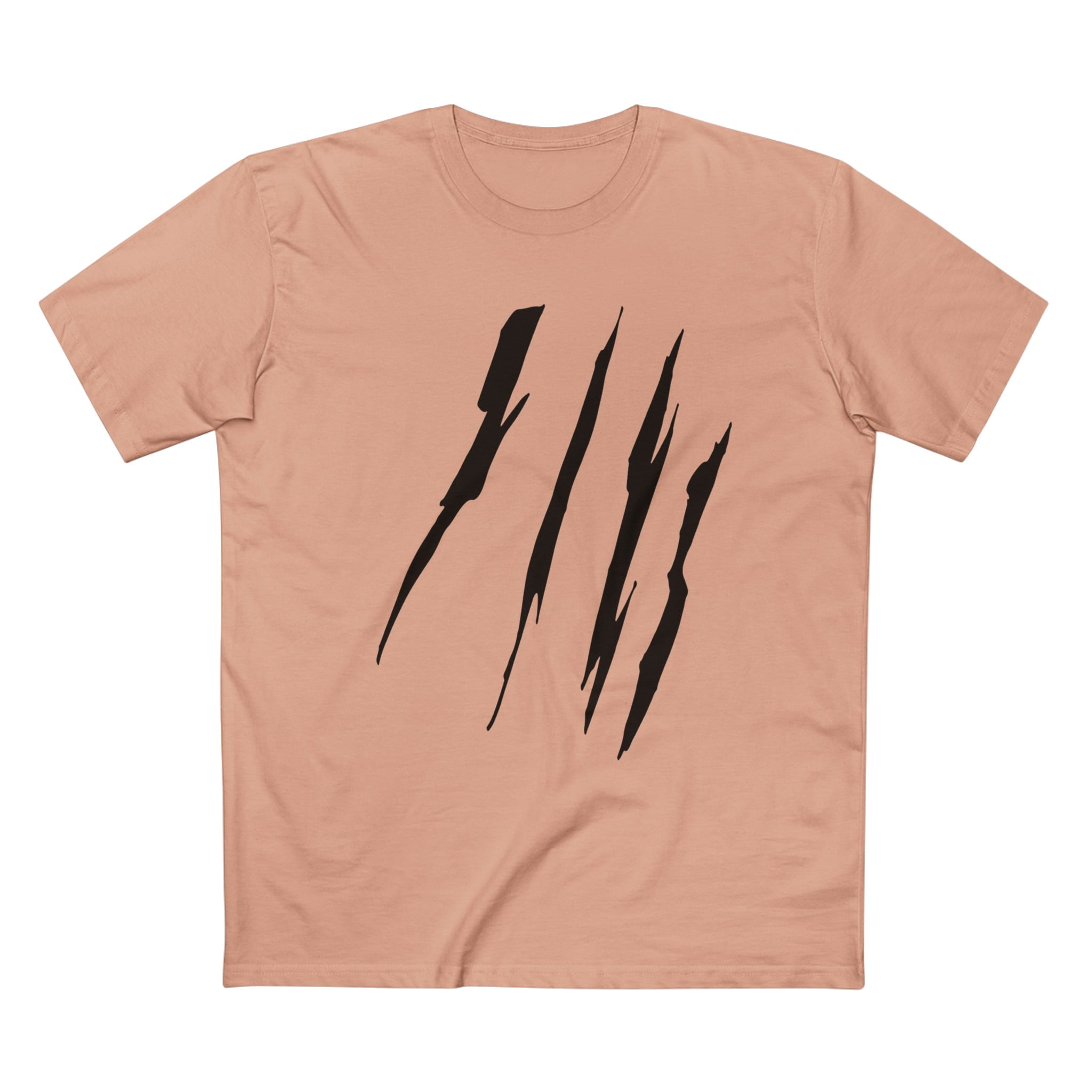 Effete Feline Claw Marks Scratch Men Staple Tee - Walmart.com
