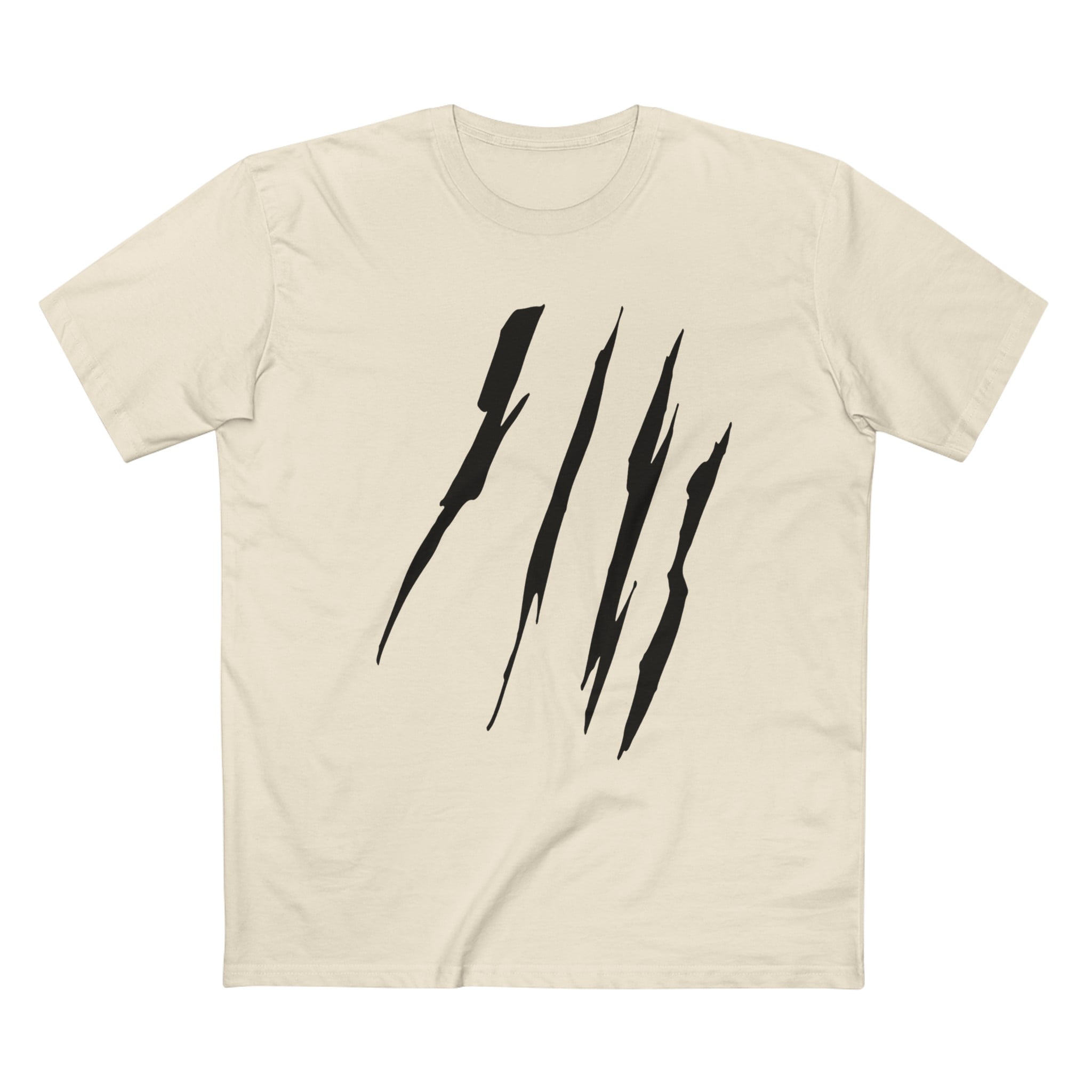 Effete Feline Claw Marks Scratch Men Staple Tee - Walmart.com