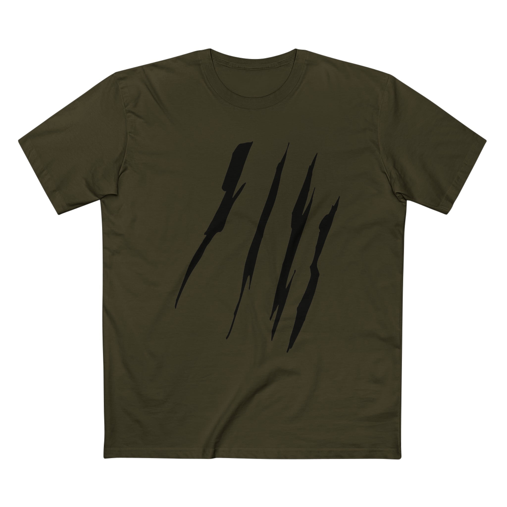 Effete Feline Claw Marks Scratch Men Staple Tee - Walmart.com