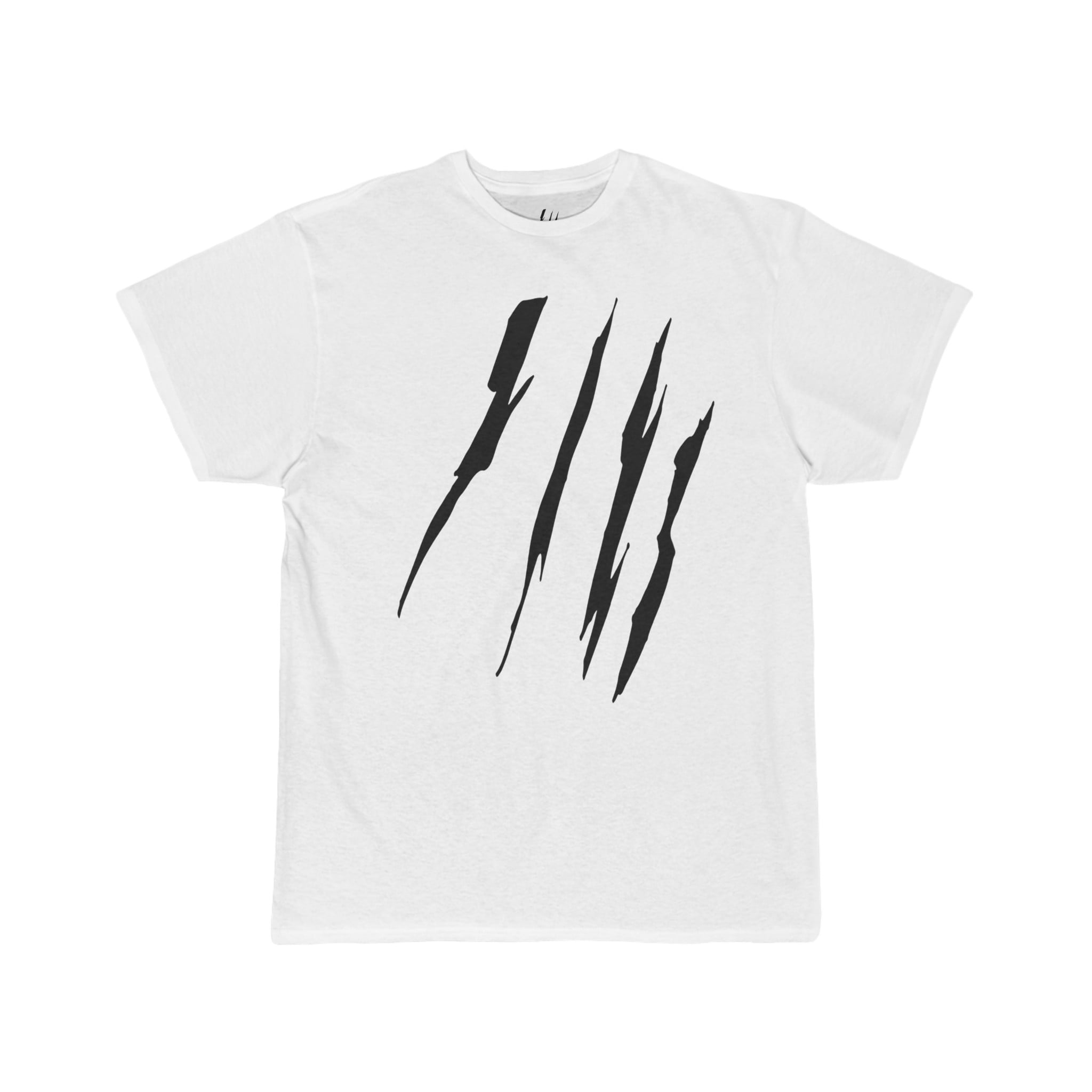 Effete Feline Claw Marks Scratch Men's Short Sleeve Tee - Walmart.com