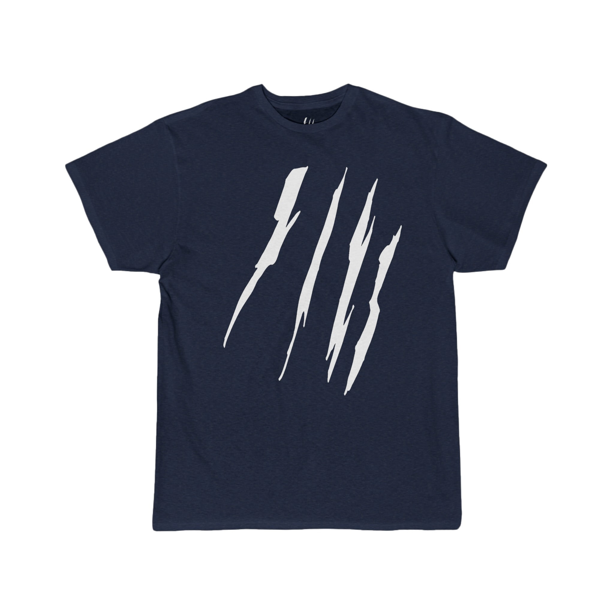 Effete Feline Claw Marks Scratch Men Short Sleeve Tee - Walmart.com