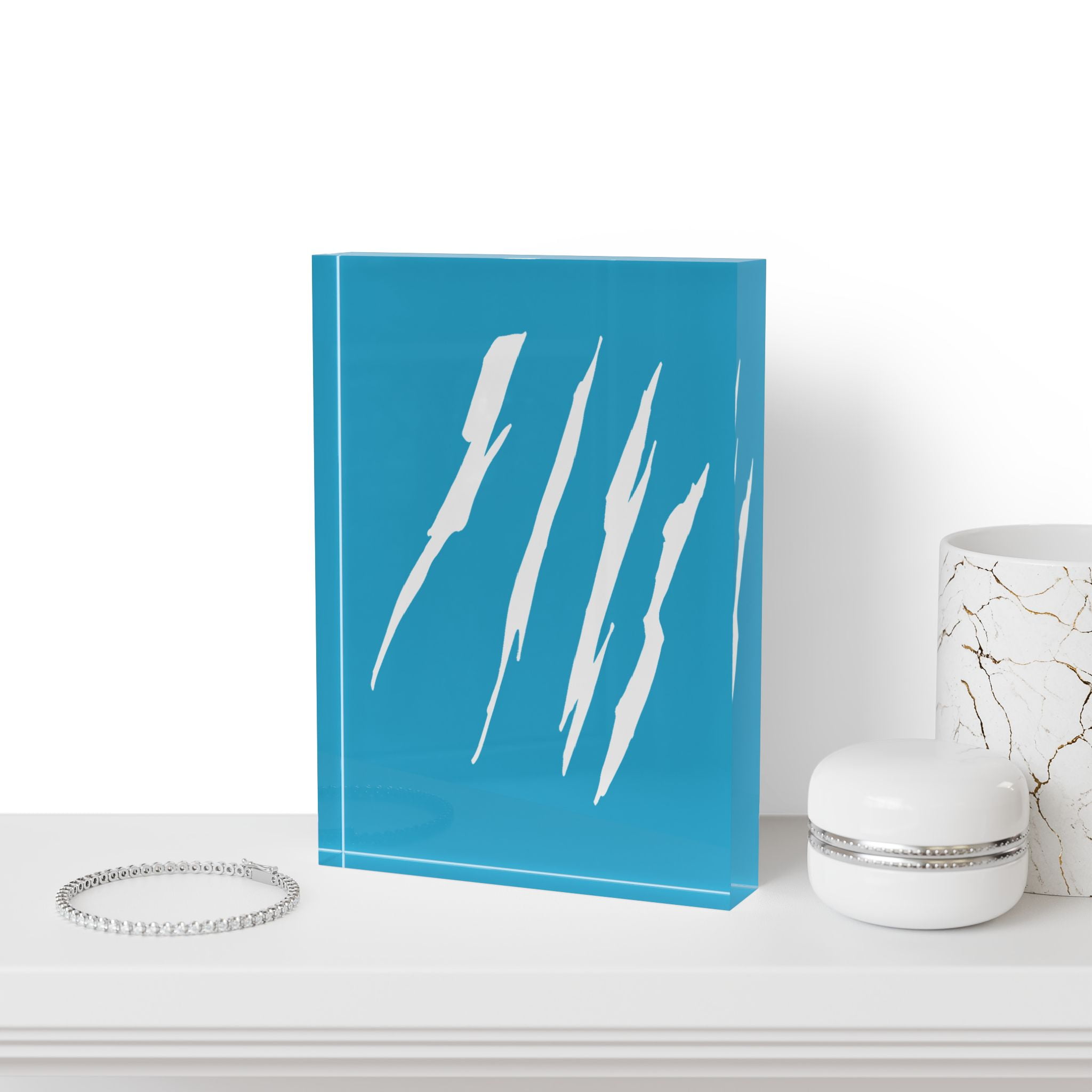 Effete Feline Claw Marks Scratch Photo Block - Walmart.com