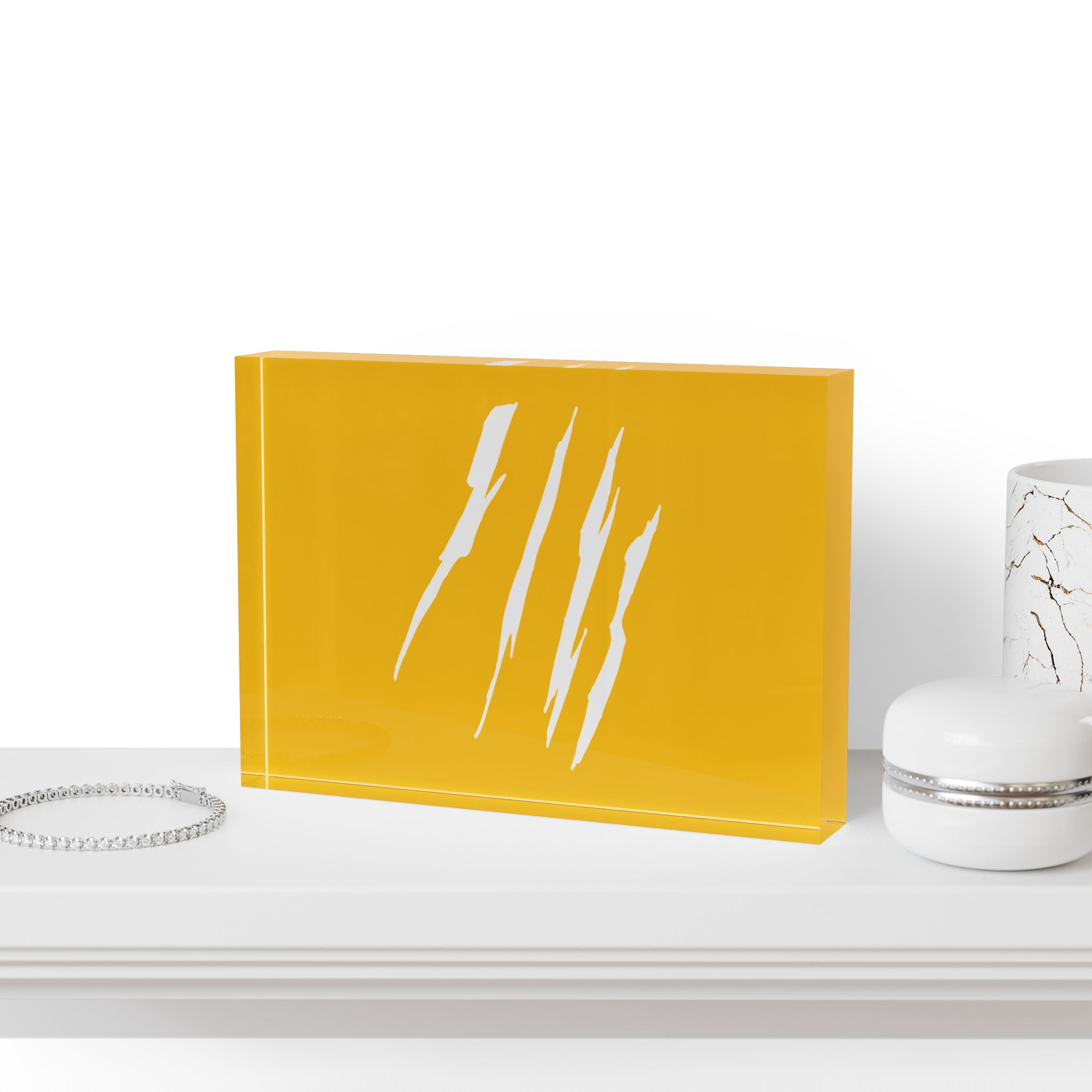 Effete Feline Claw Marks Scratch Photo Block - Walmart.com