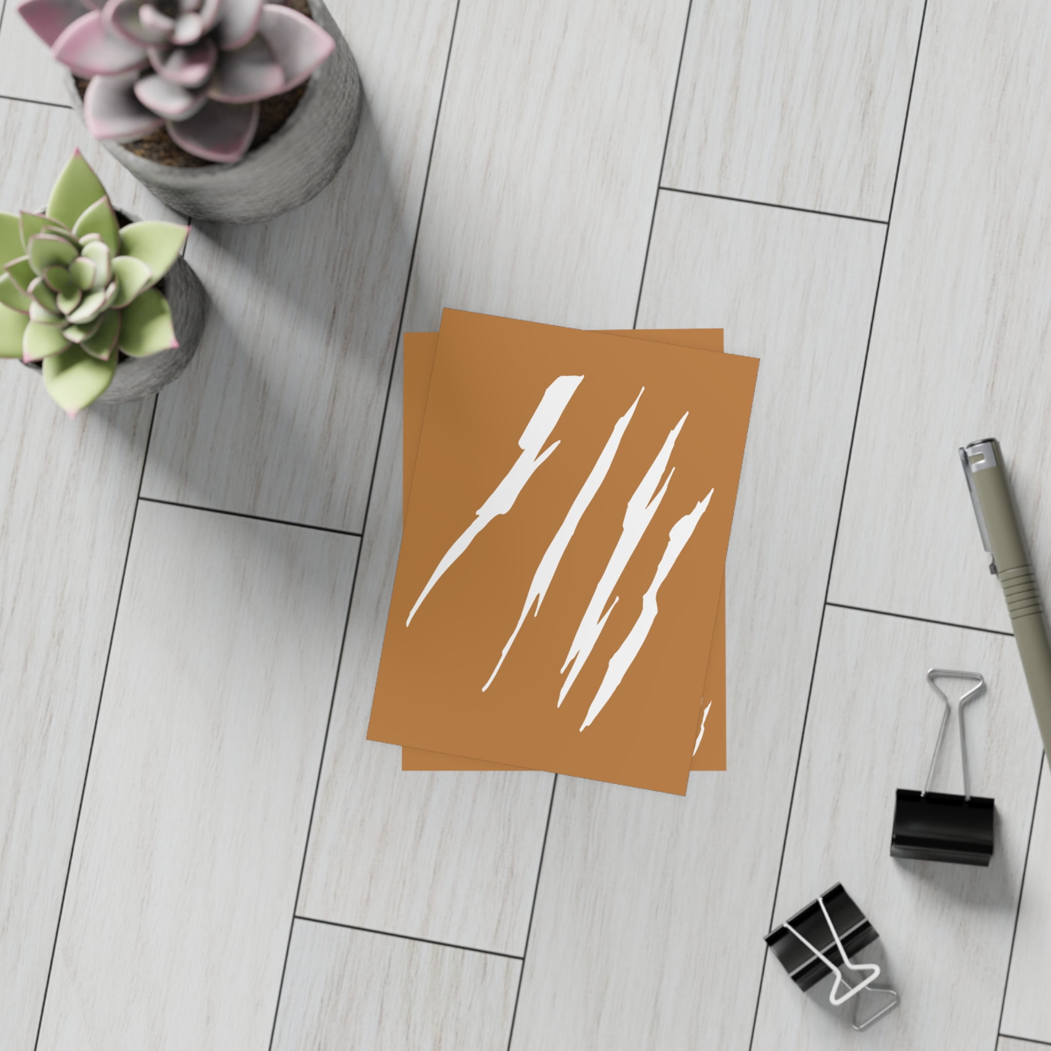 Effete Feline Claw Marks Scratch Postcard Bundles (envelopes included ...