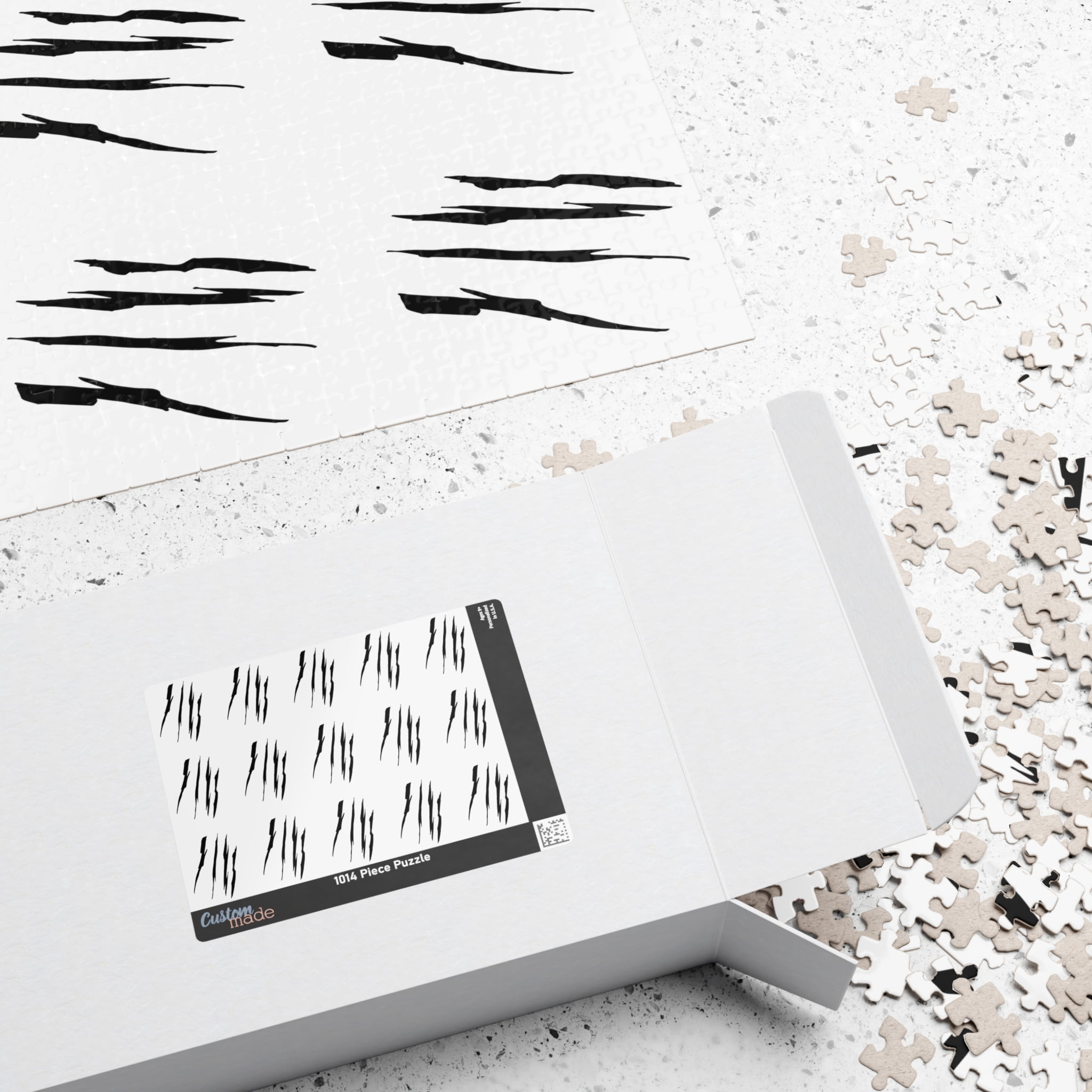 Effete Feline Claw Marks Scratch Puzzle (110, 252, 520, 1014-piece ...