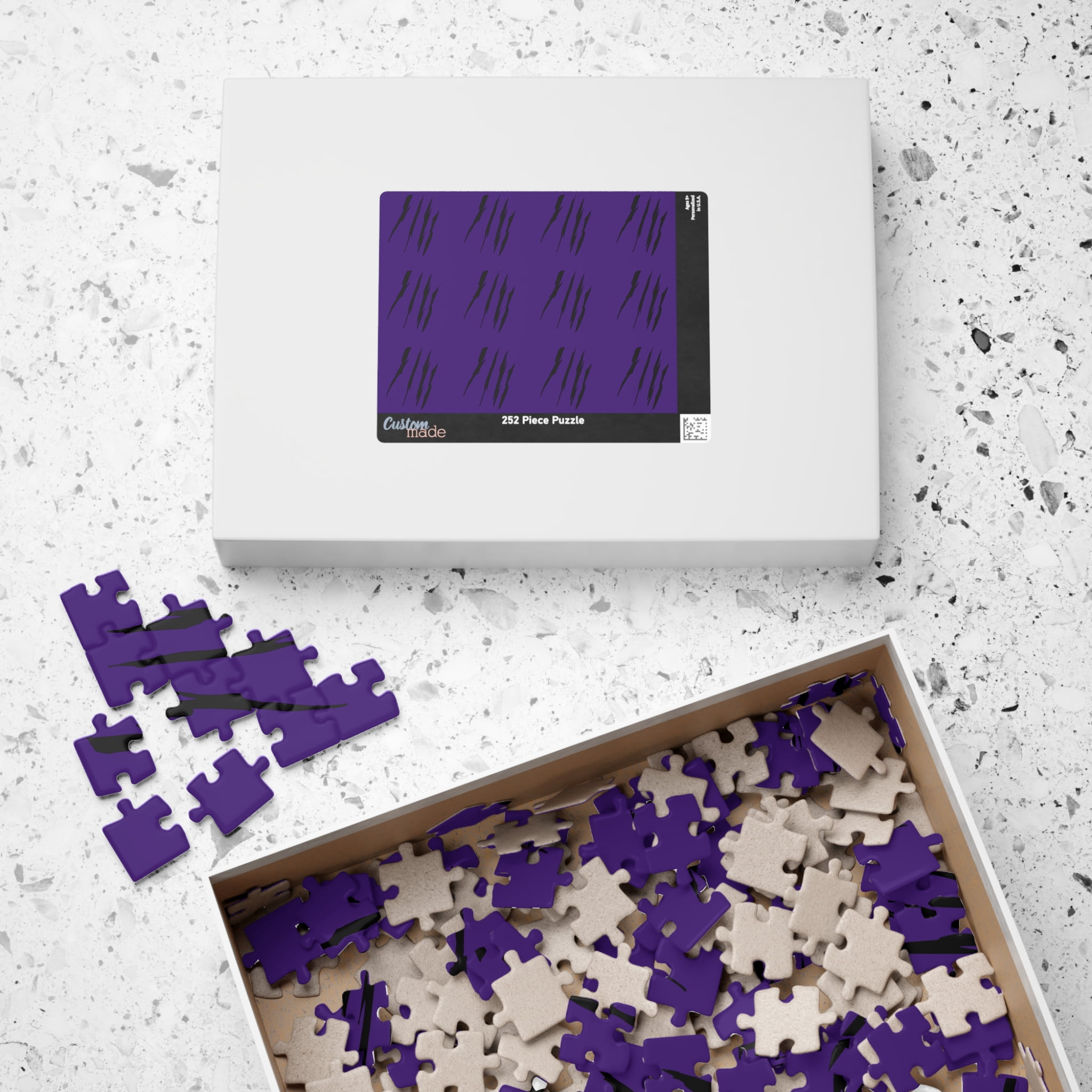 Effete Feline Claw Marks Scratch Puzzle (110, 252, 520, 1014-piece ...