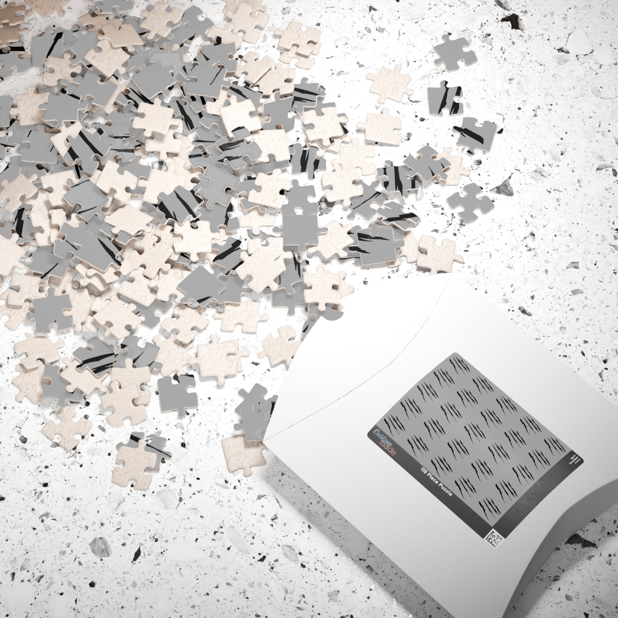 Effete Feline Claw Marks Scratch Puzzle (110, 252, 520, 1014-piece ...