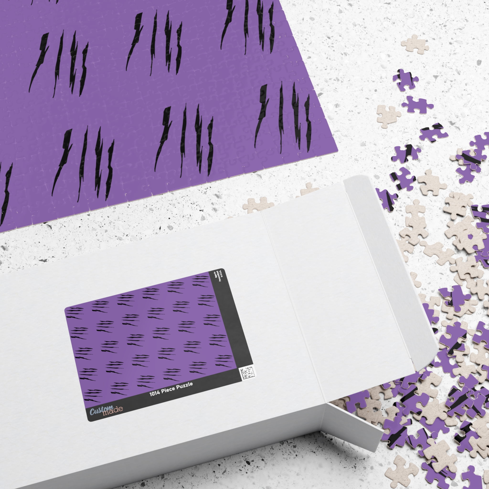 Effete Feline Claw Marks Scratch Puzzle (110, 252, 520, 1014-piece ...